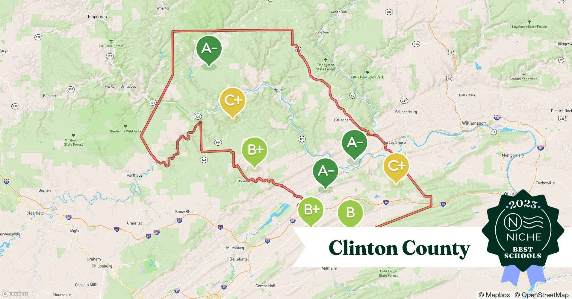 School Districts in Clinton County, PA - Niche