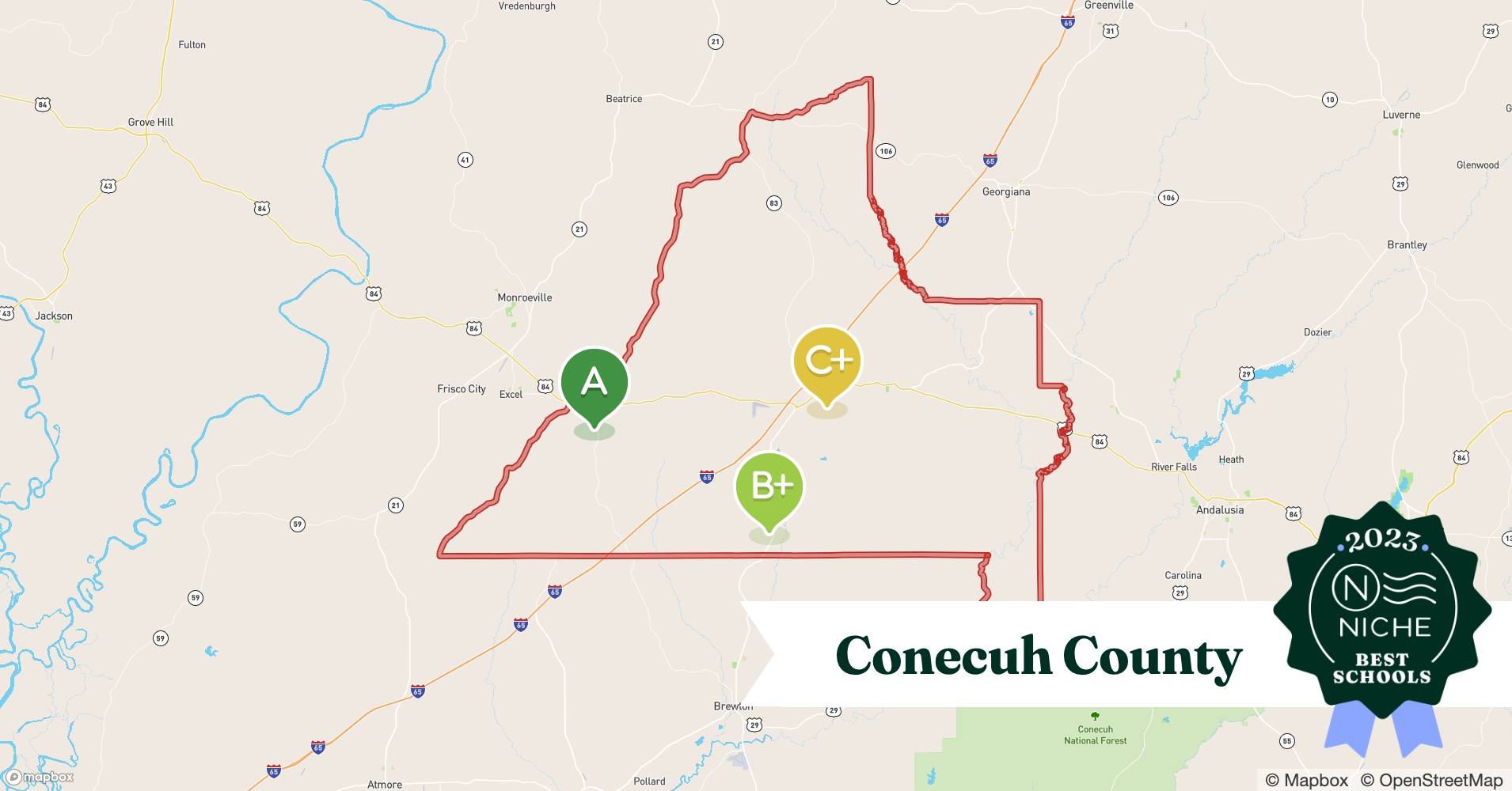 School Districts in Conecuh County, AL - Niche