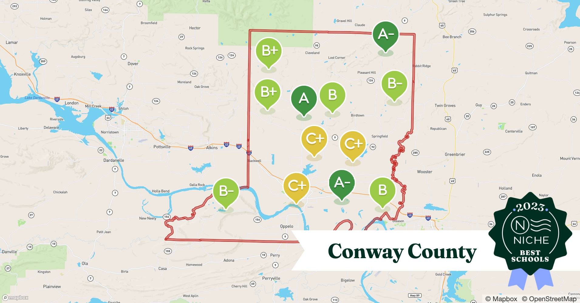 School Districts in Conway County, AR - Niche