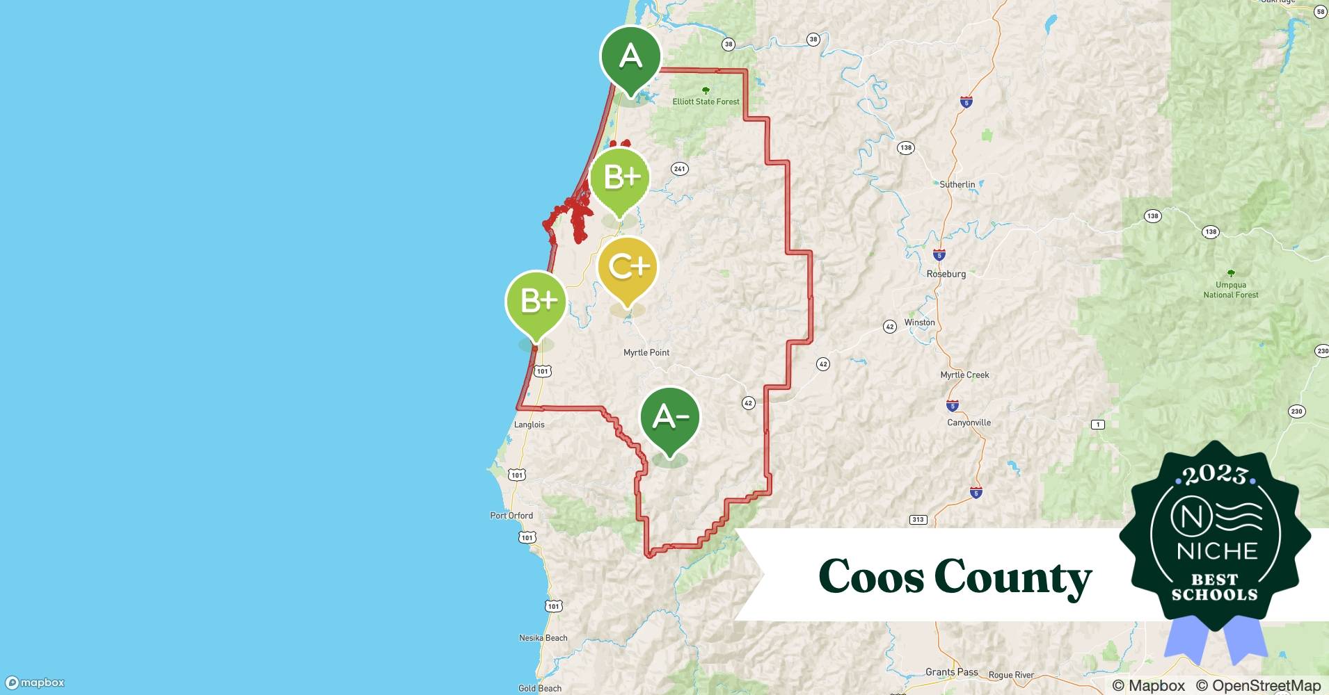 School Districts in Coos County, OR - Niche
