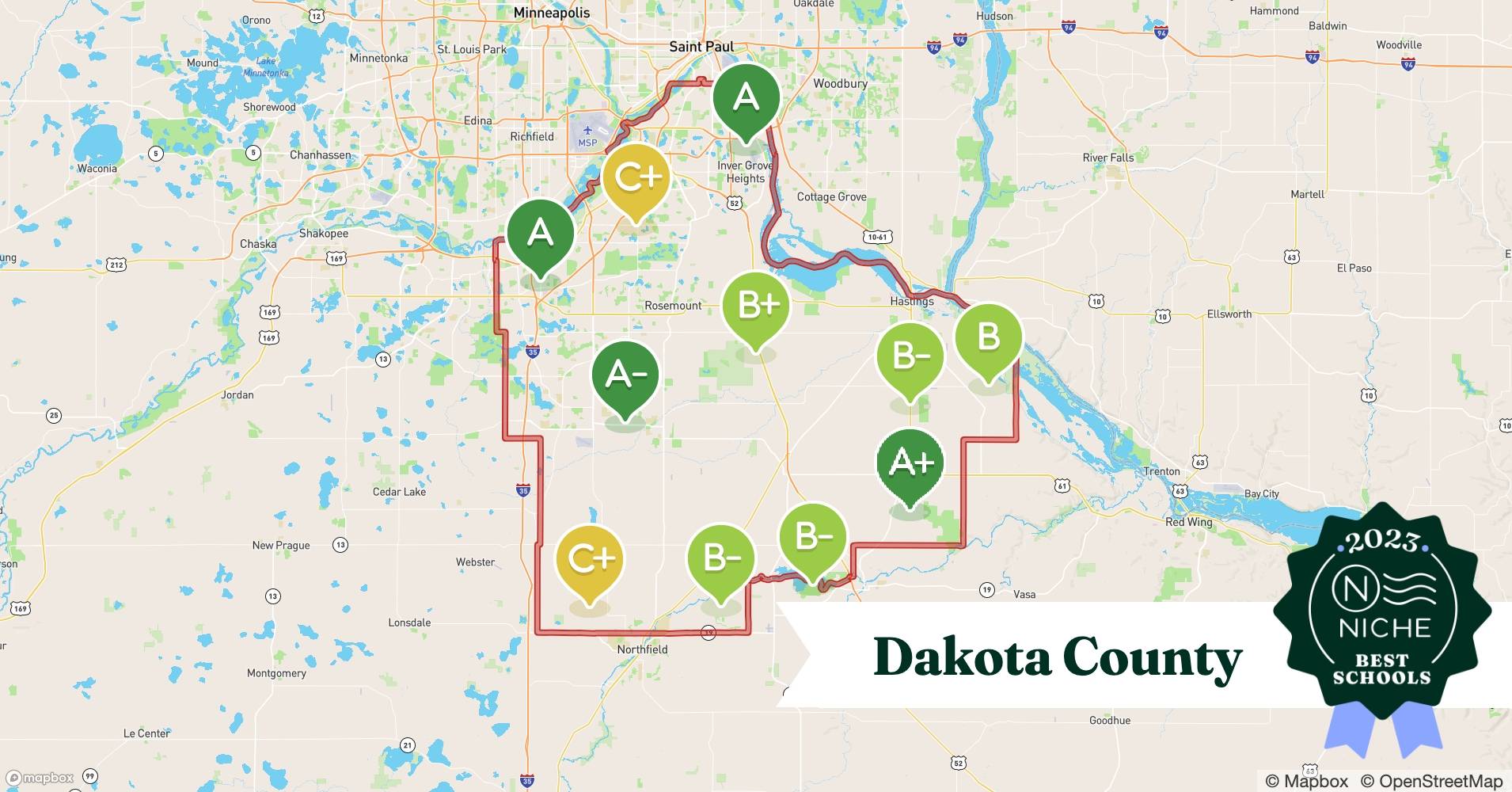 School Districts in Dakota County, MN - Niche