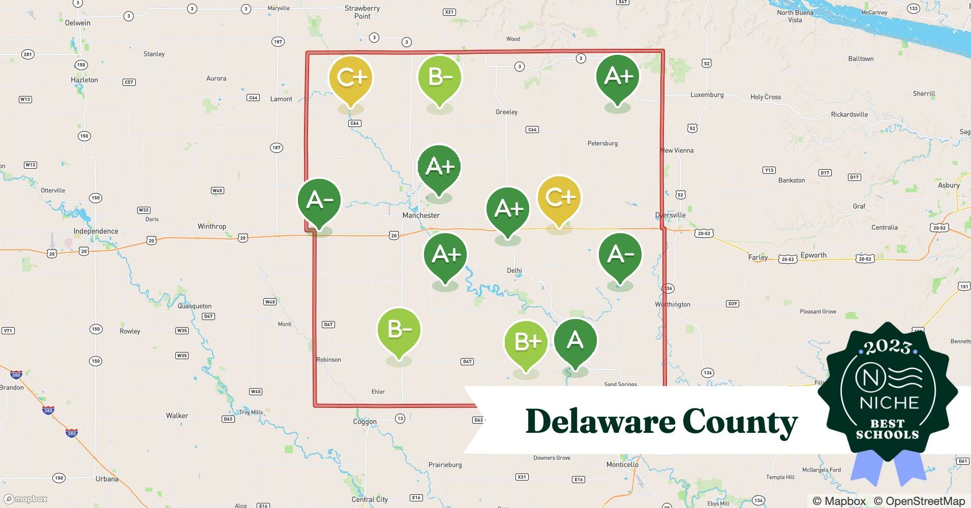 School Districts in Delaware County, IA - Niche