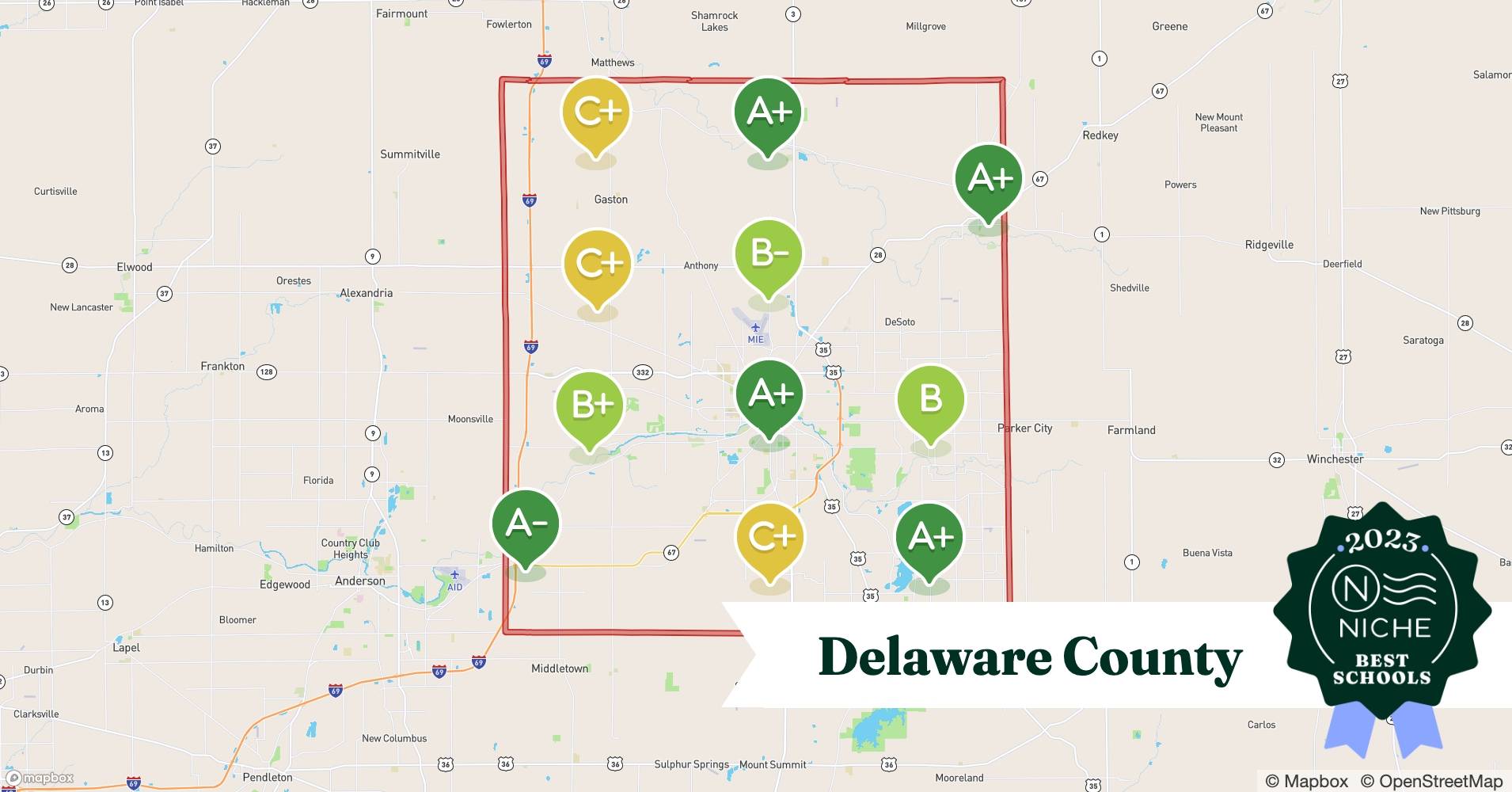 School Districts in Delaware County, IN - Niche