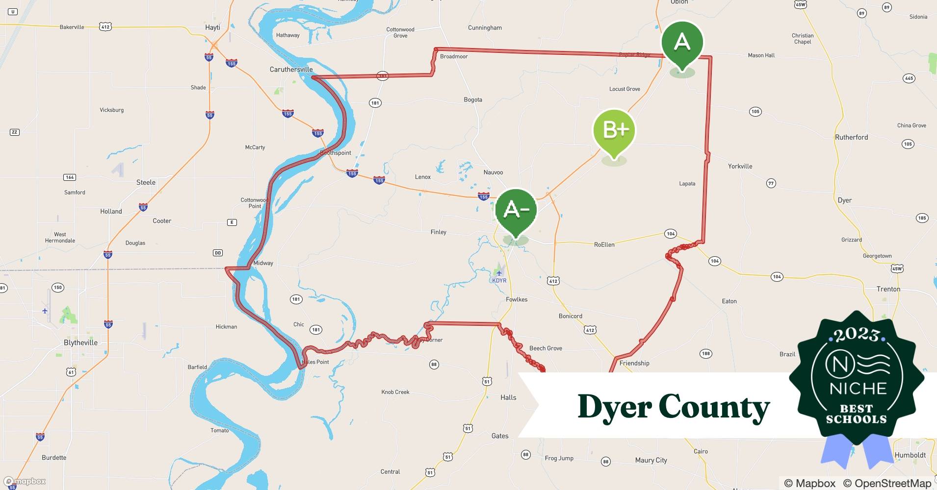 School Districts in Dyer County, TN - Niche