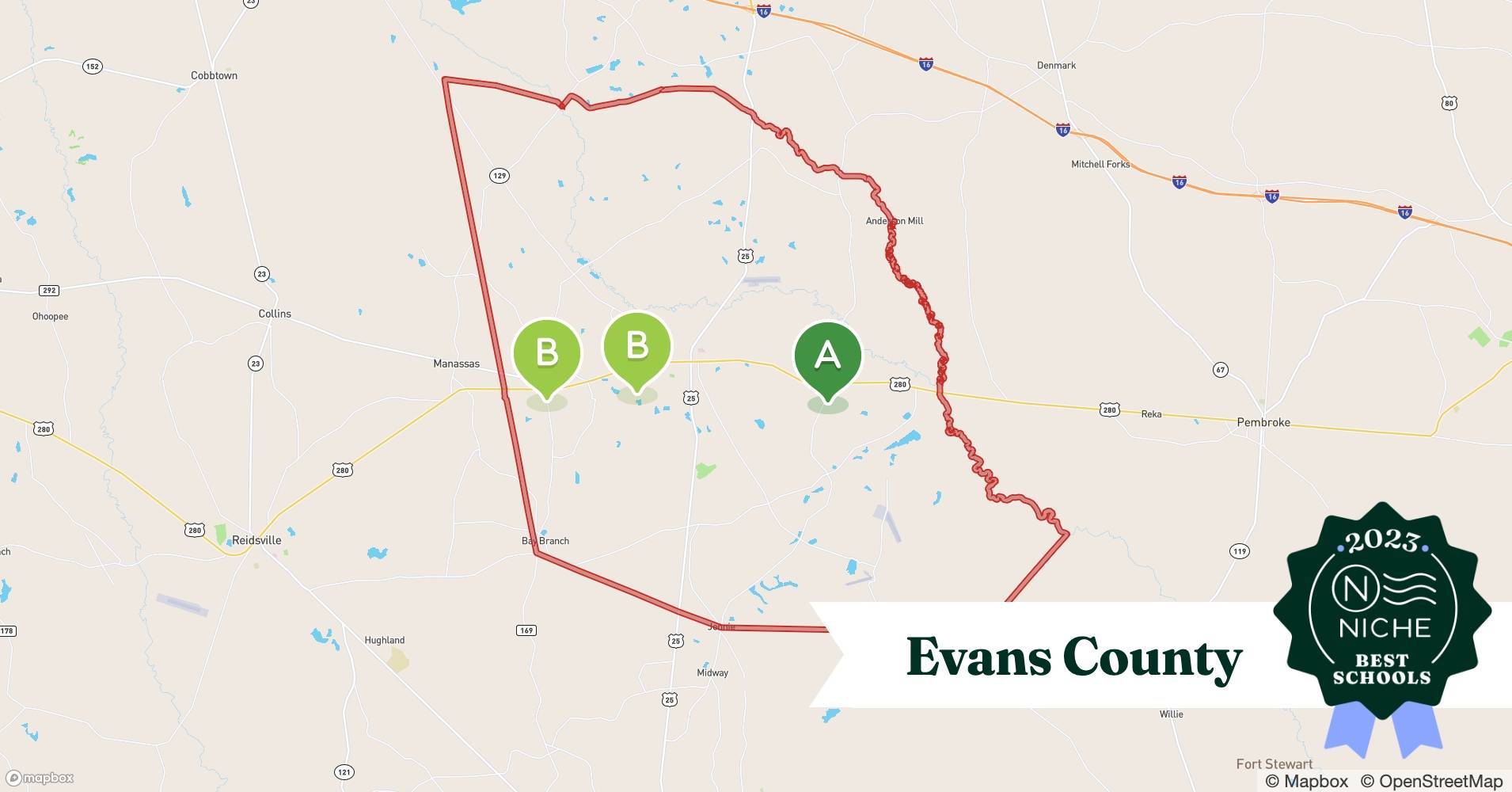 School Districts in Evans County, GA - Niche