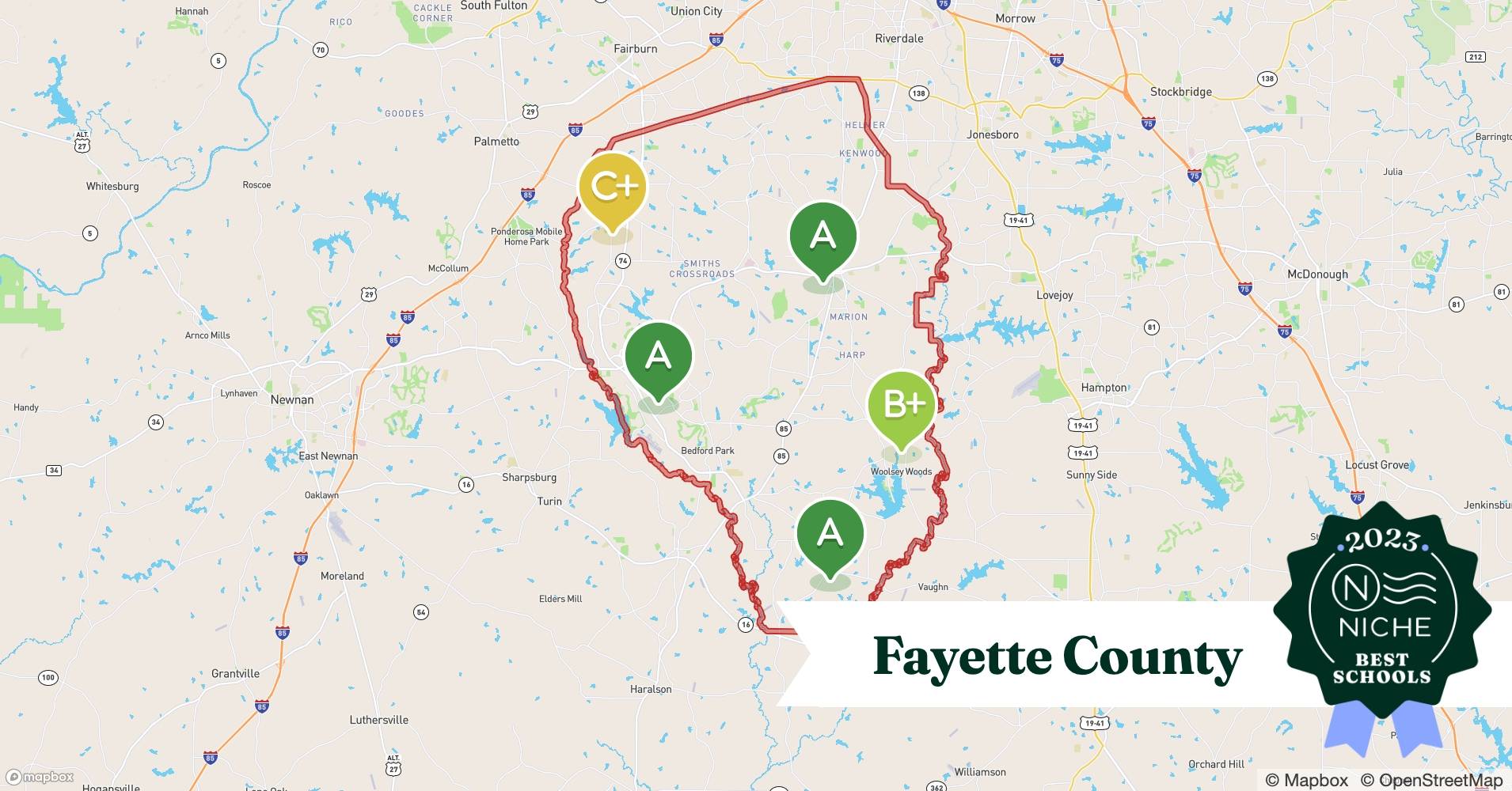 K-12 Schools in Fayette County, GA - Niche