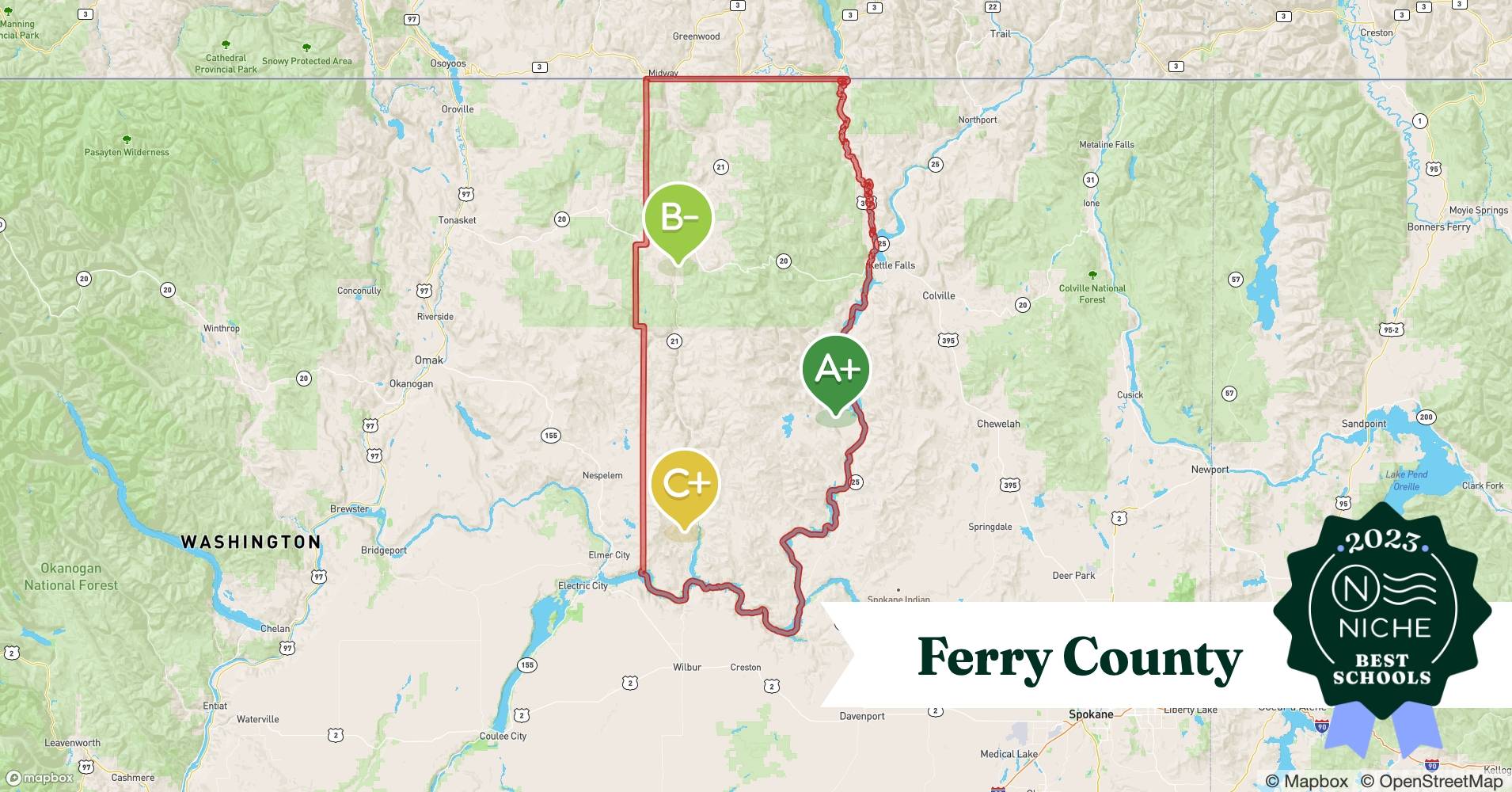 School Districts in Ferry County, WA - Niche