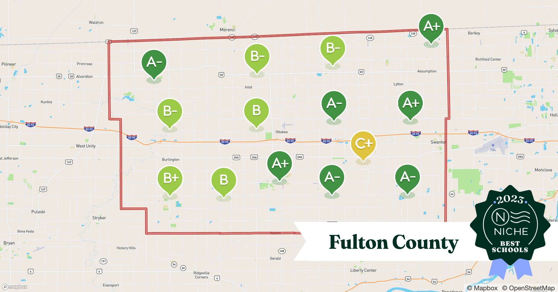 School Districts in Fulton County, OH - Niche