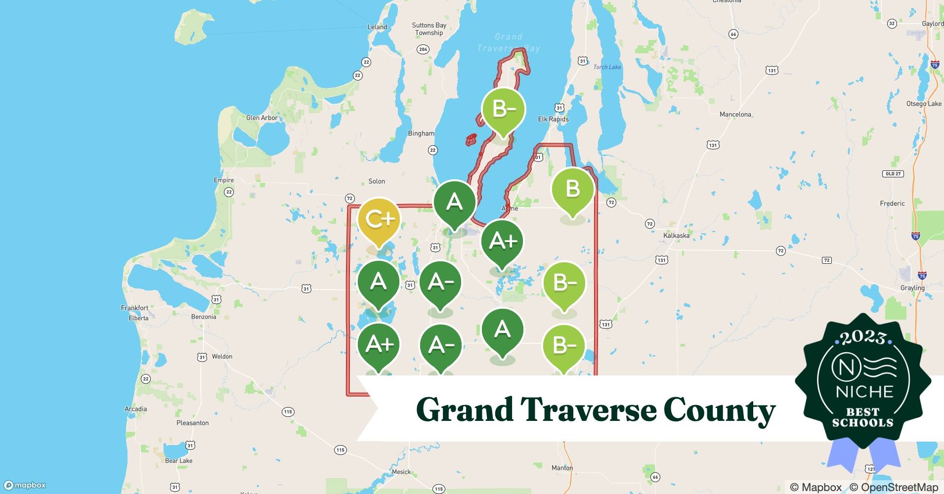 School Districts in Grand Traverse County, MI - Niche