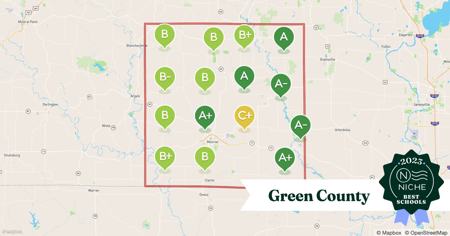 School Districts in Green County, WI - Niche