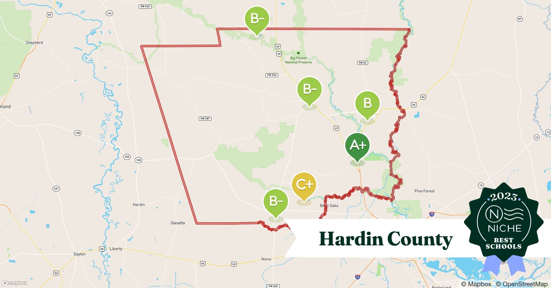 School Districts in Hardin County, TX - Niche