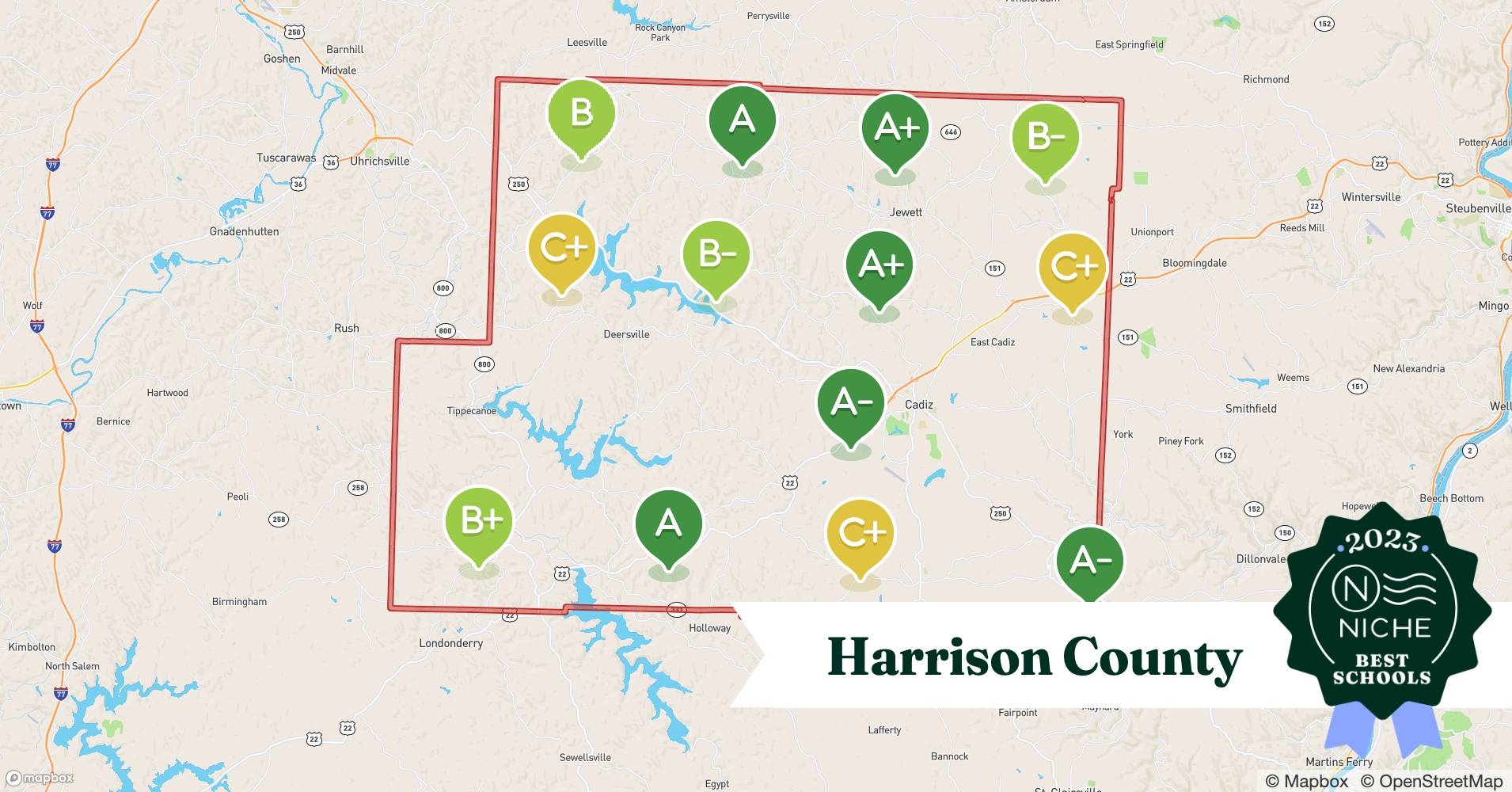 School Districts in Harrison County, OH - Niche
