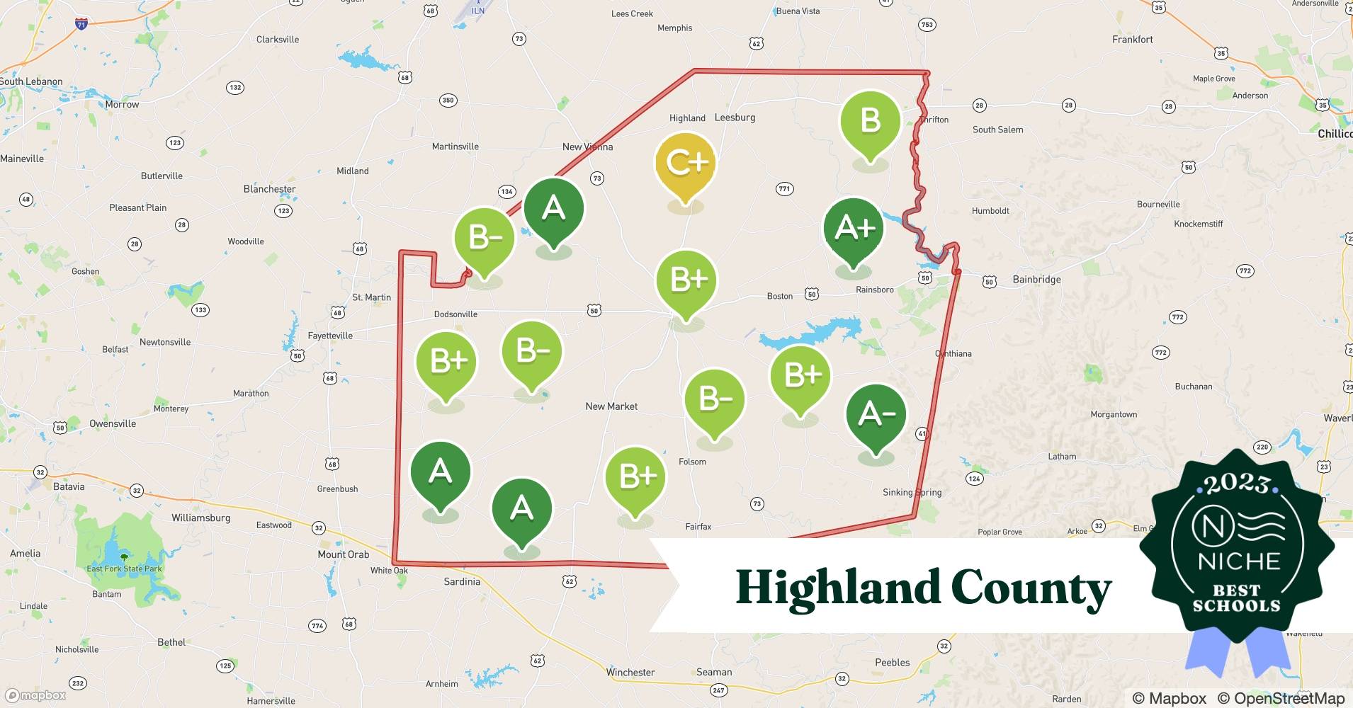 School Districts in Highland County, OH - Niche