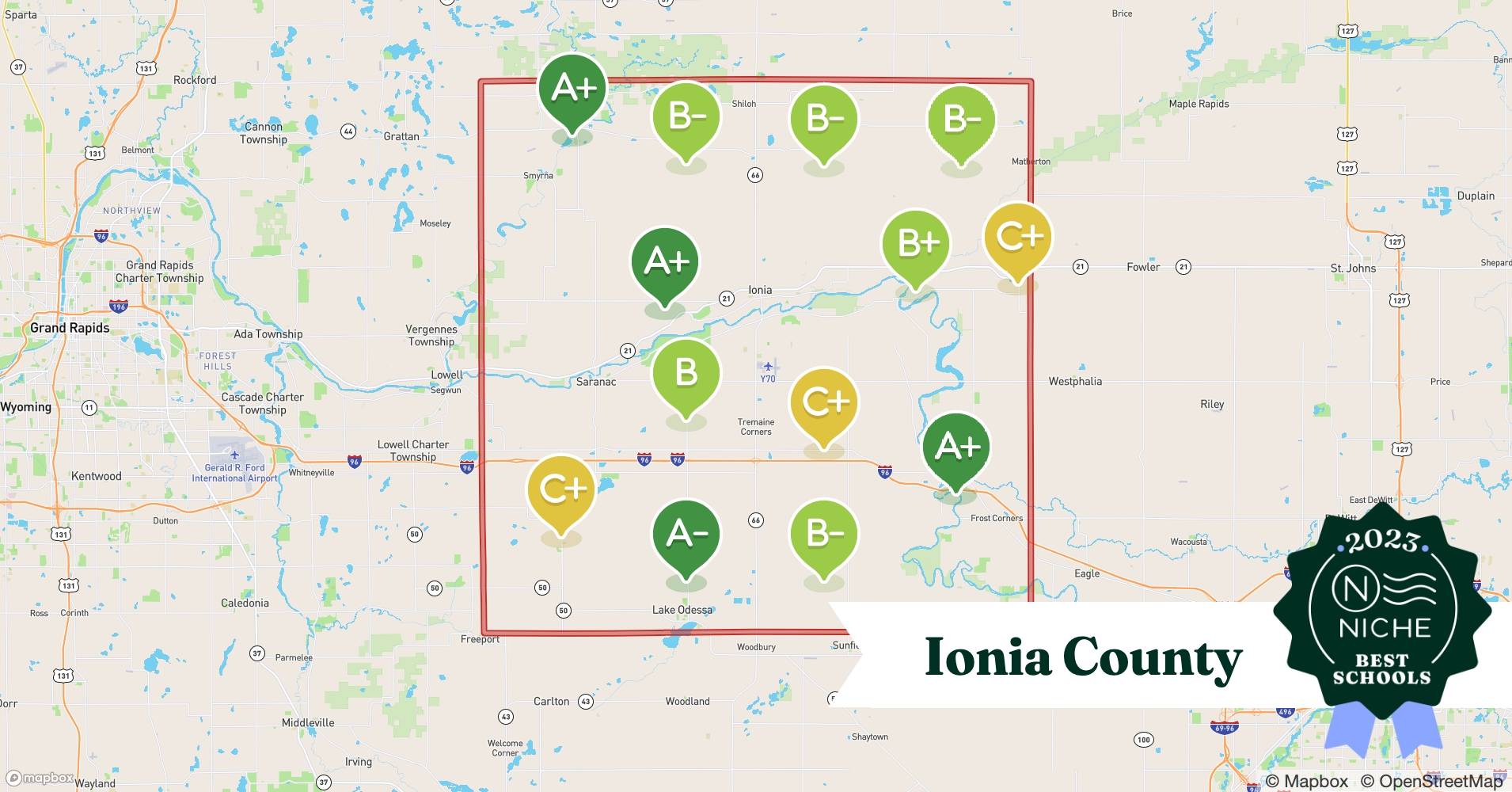 School Districts in Ionia County, MI - Niche