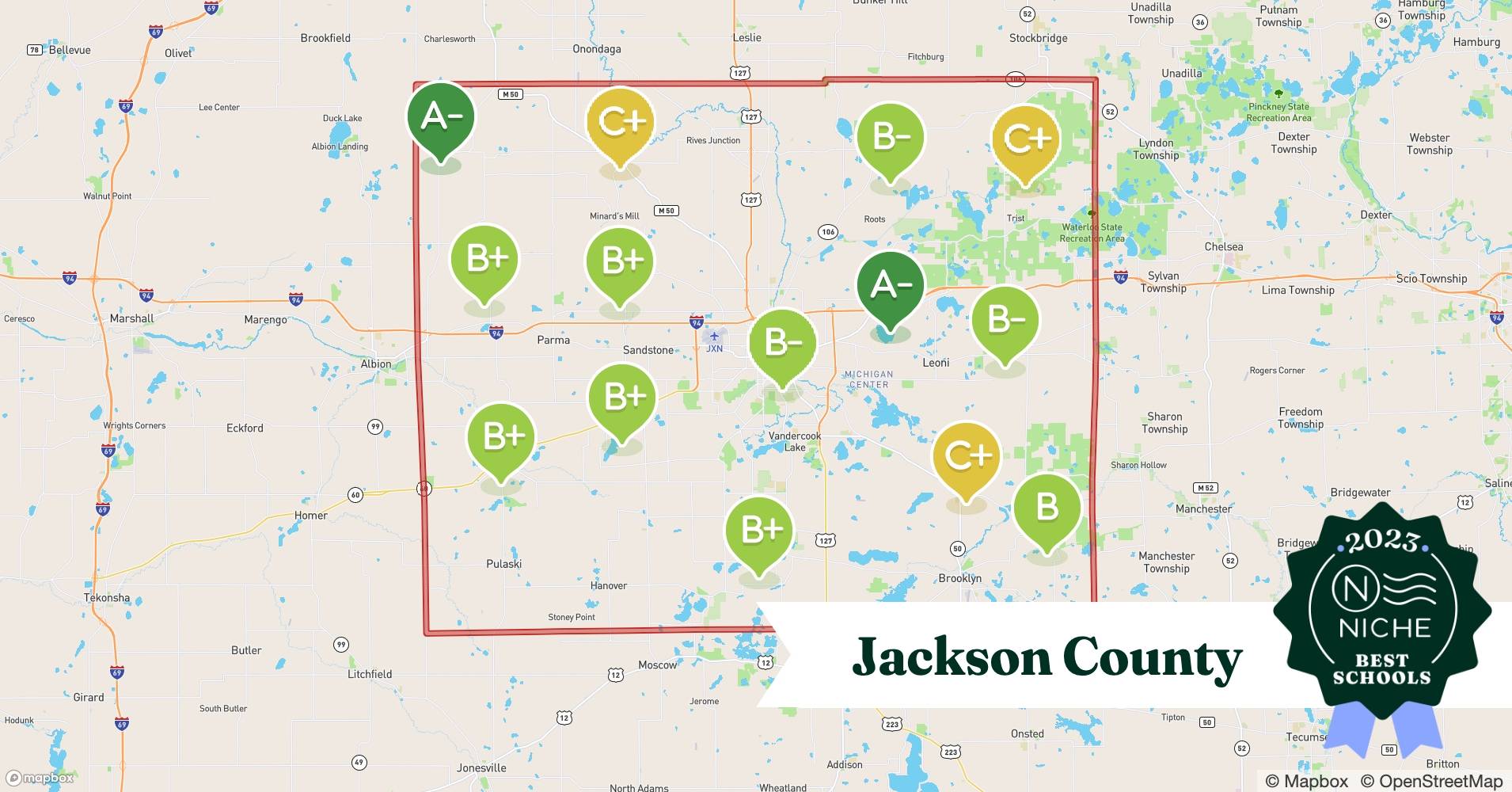 School Districts in Jackson County, MI - Niche