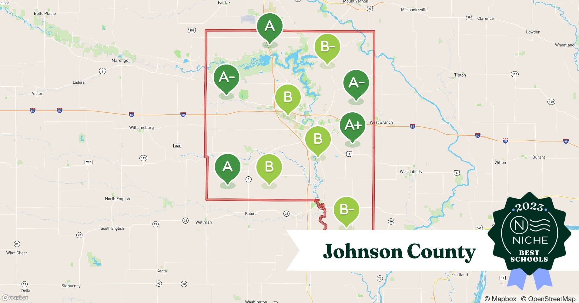 School Districts in Johnson County, IA - Niche