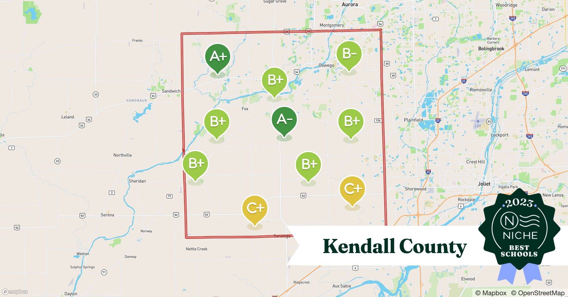 School Districts in Kendall County, IL - Niche