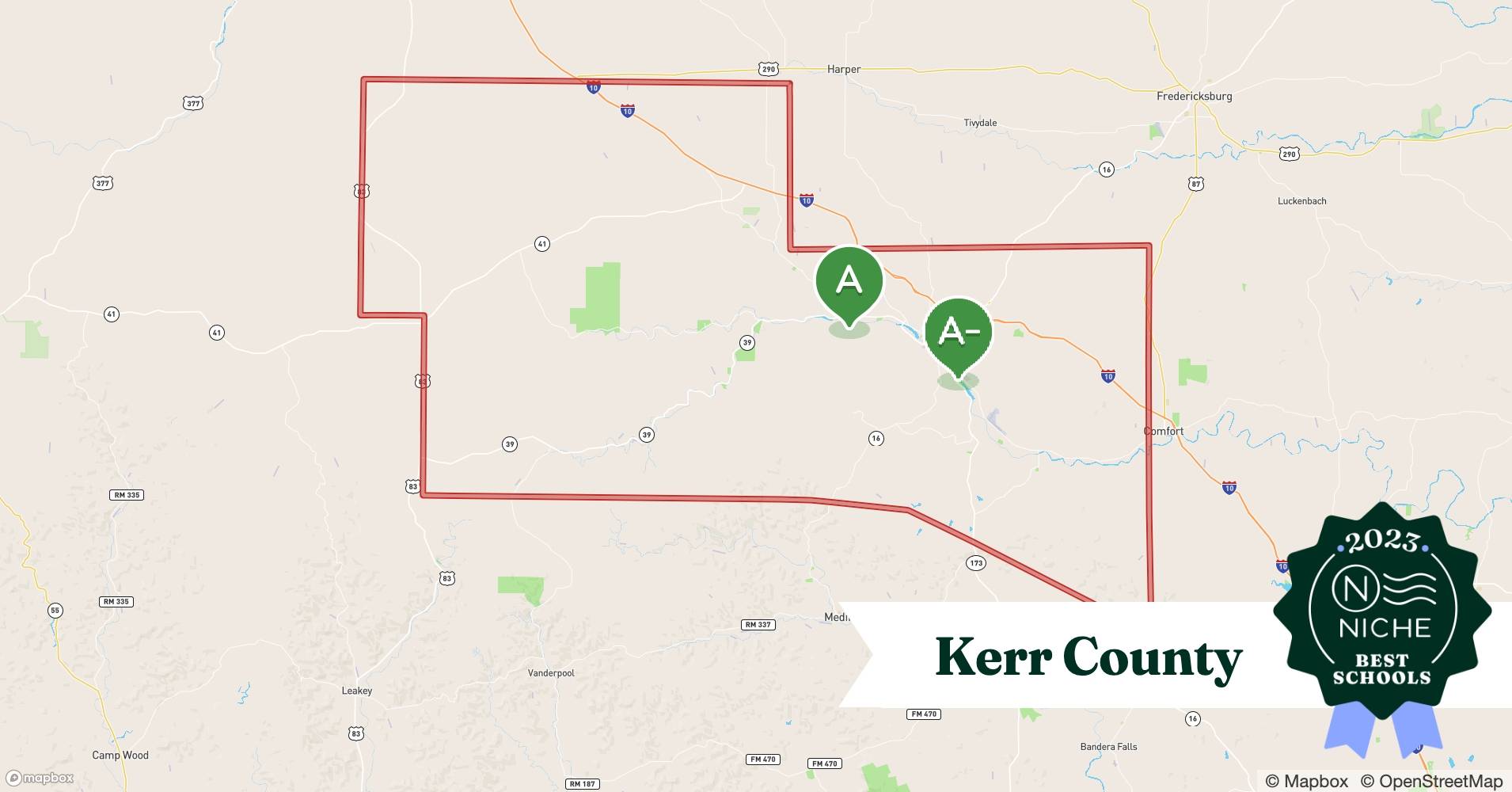 School Districts in Kerr County, TX - Niche