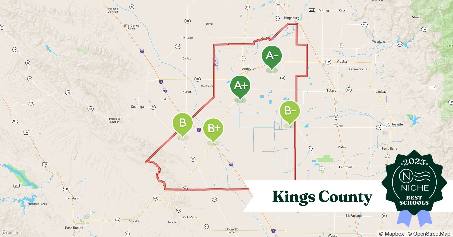 School Districts in Kings County, CA - Niche