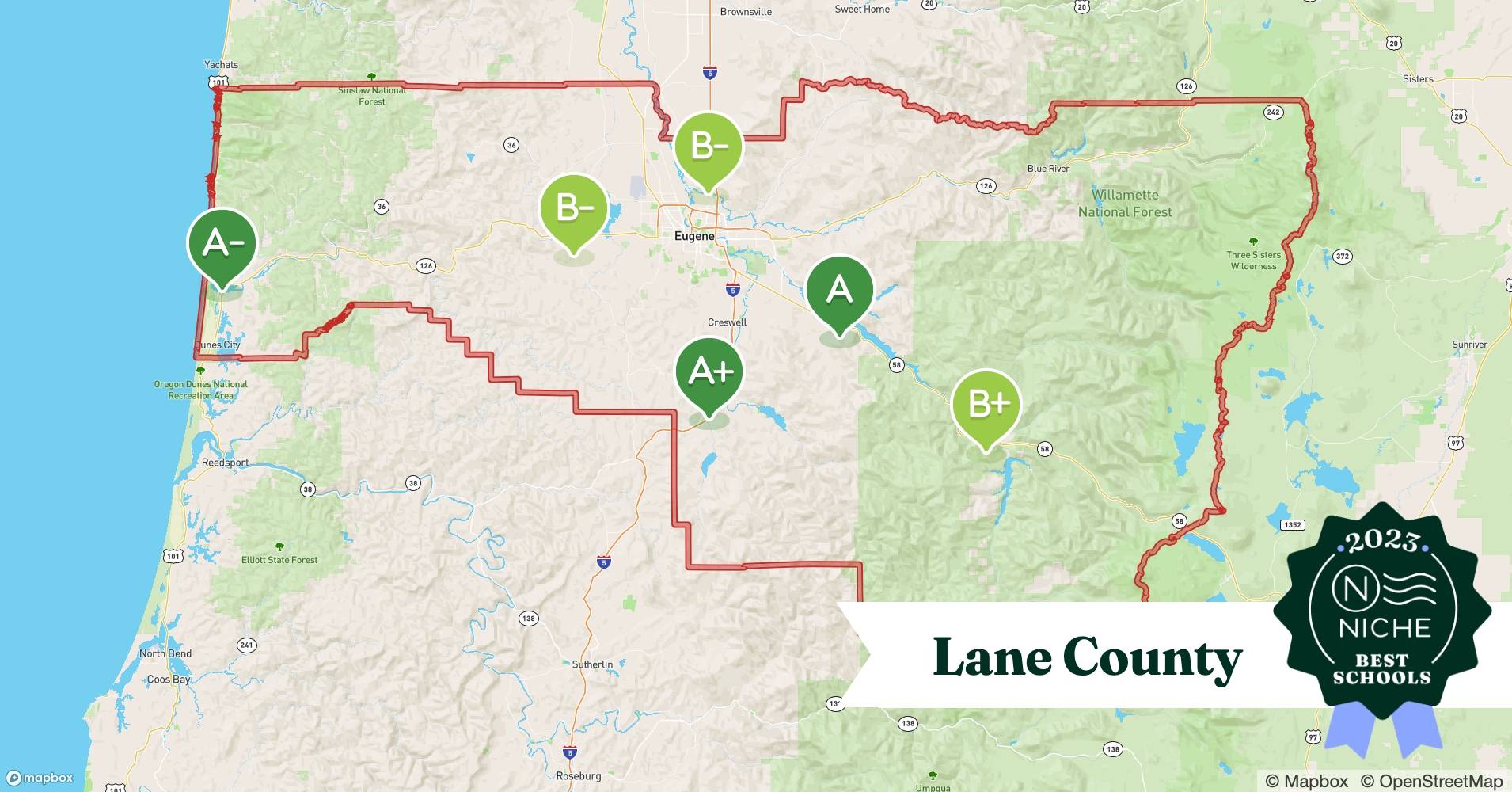 School Districts in Lane County, OR - Niche