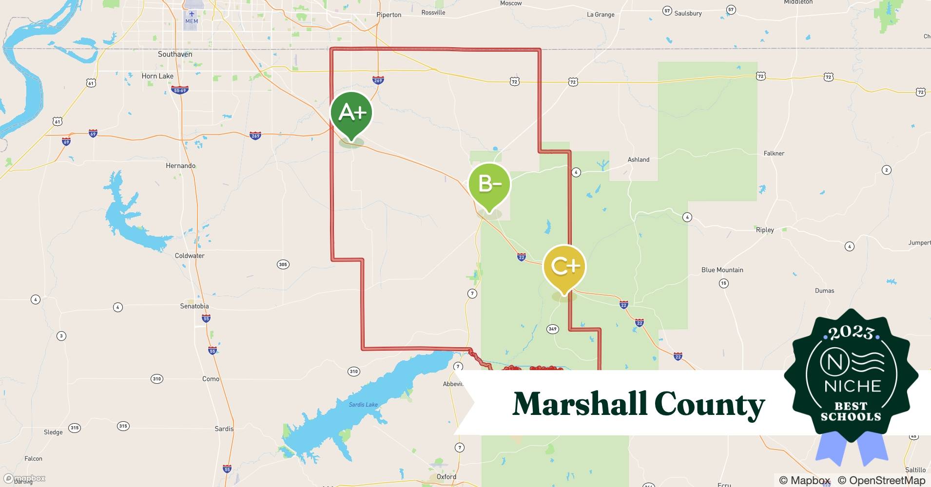K-12 Schools in Marshall County, MS - Niche