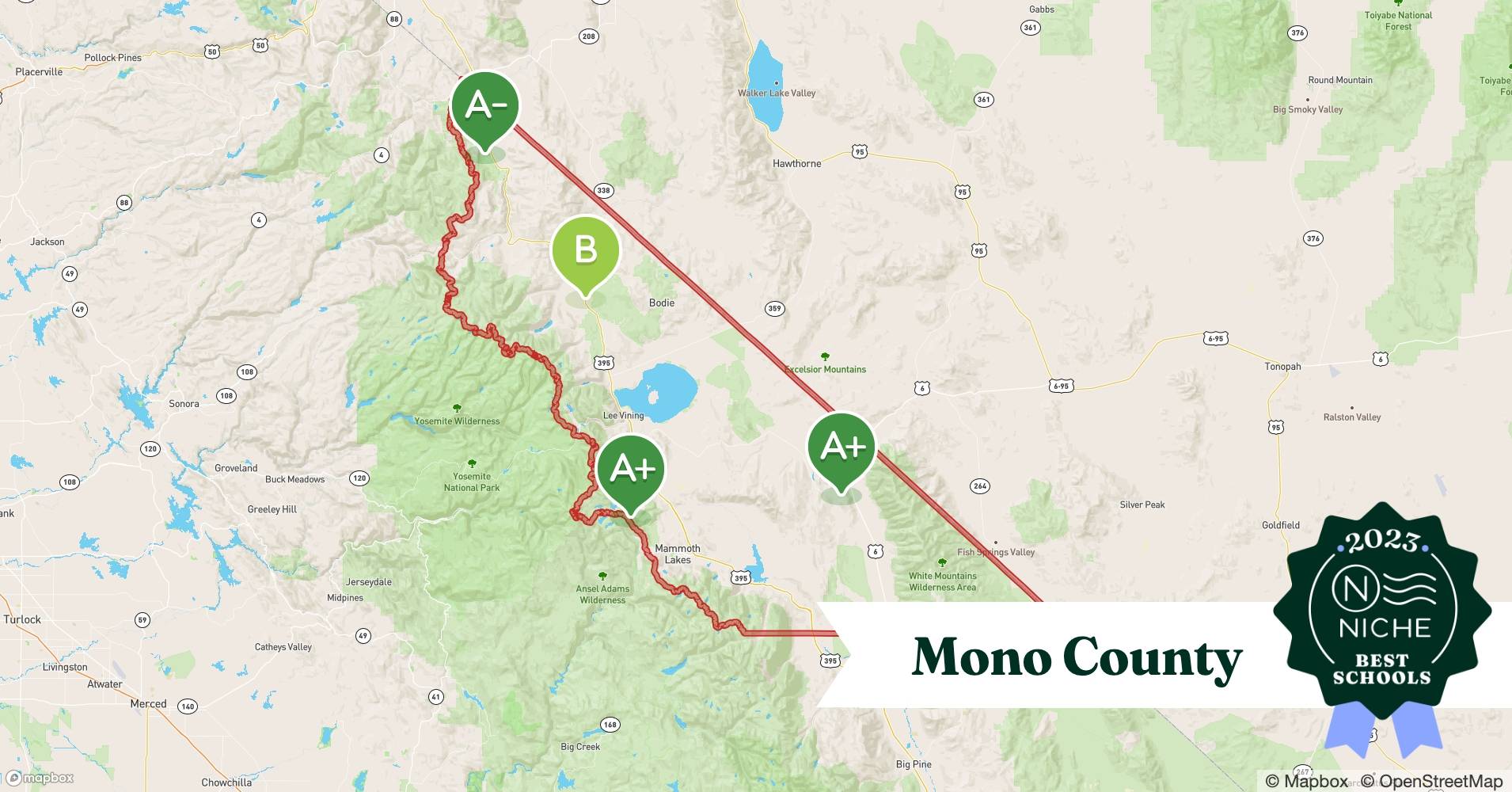 School Districts in Mono County, CA - Niche