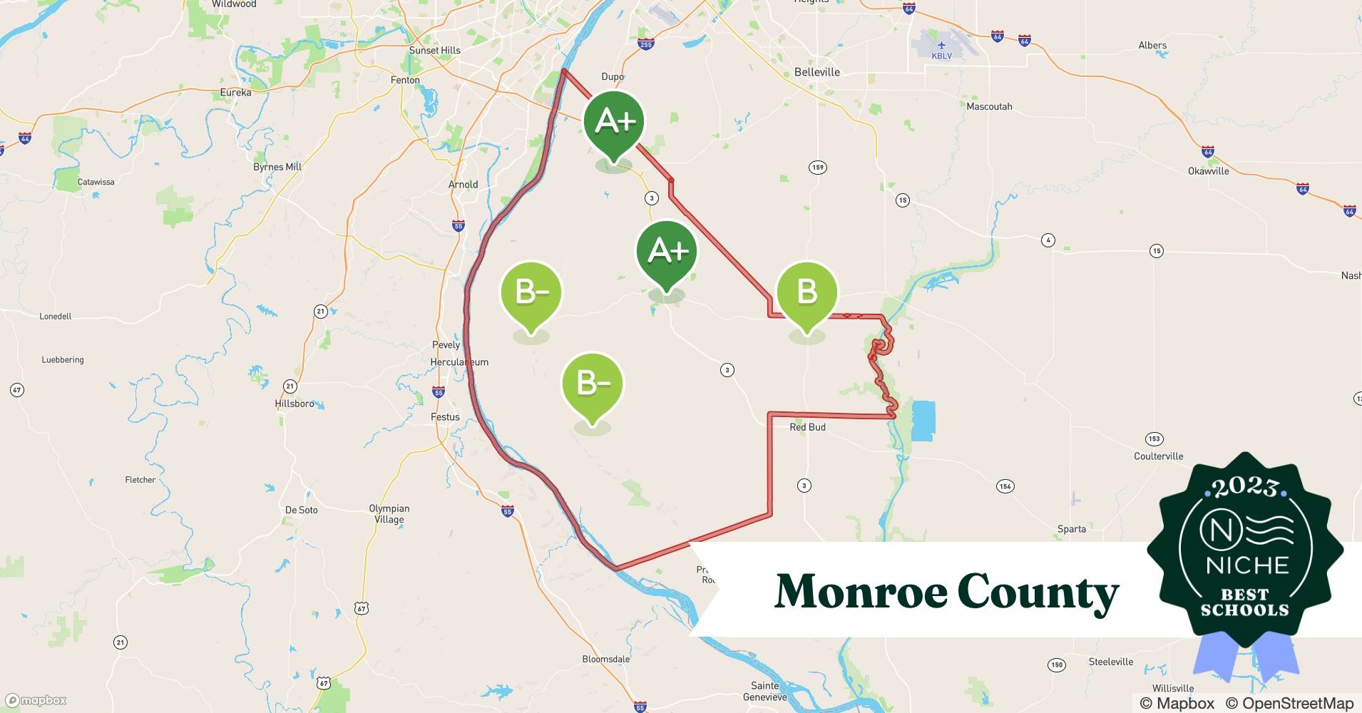 K-12 Schools in Monroe County, IL - Niche