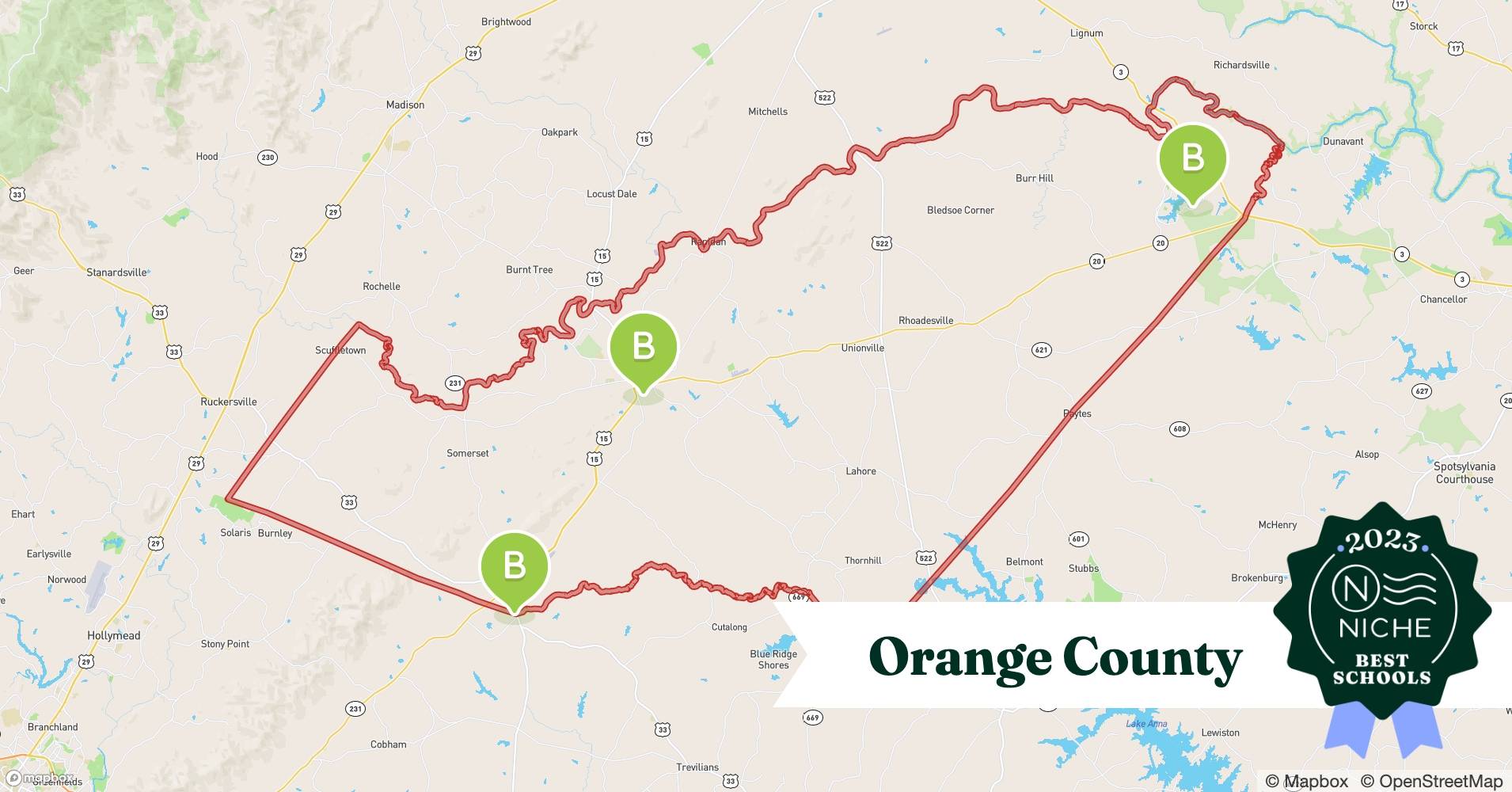 K-12 Schools in Orange County, VA - Niche