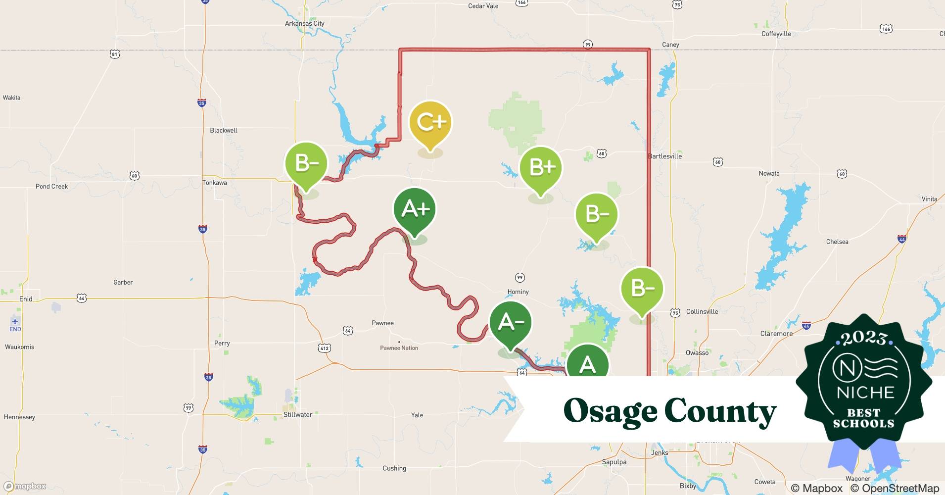 School Districts in Osage County, OK - Niche
