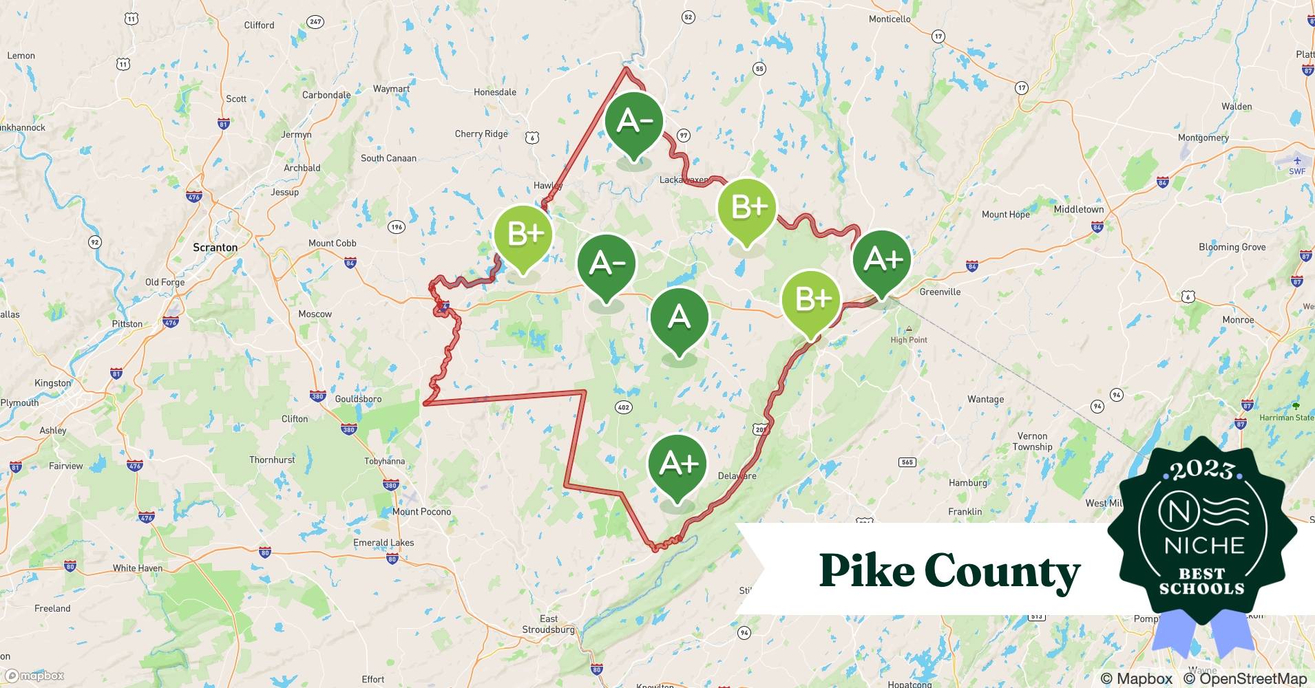 School Districts in Pike County, PA - Niche