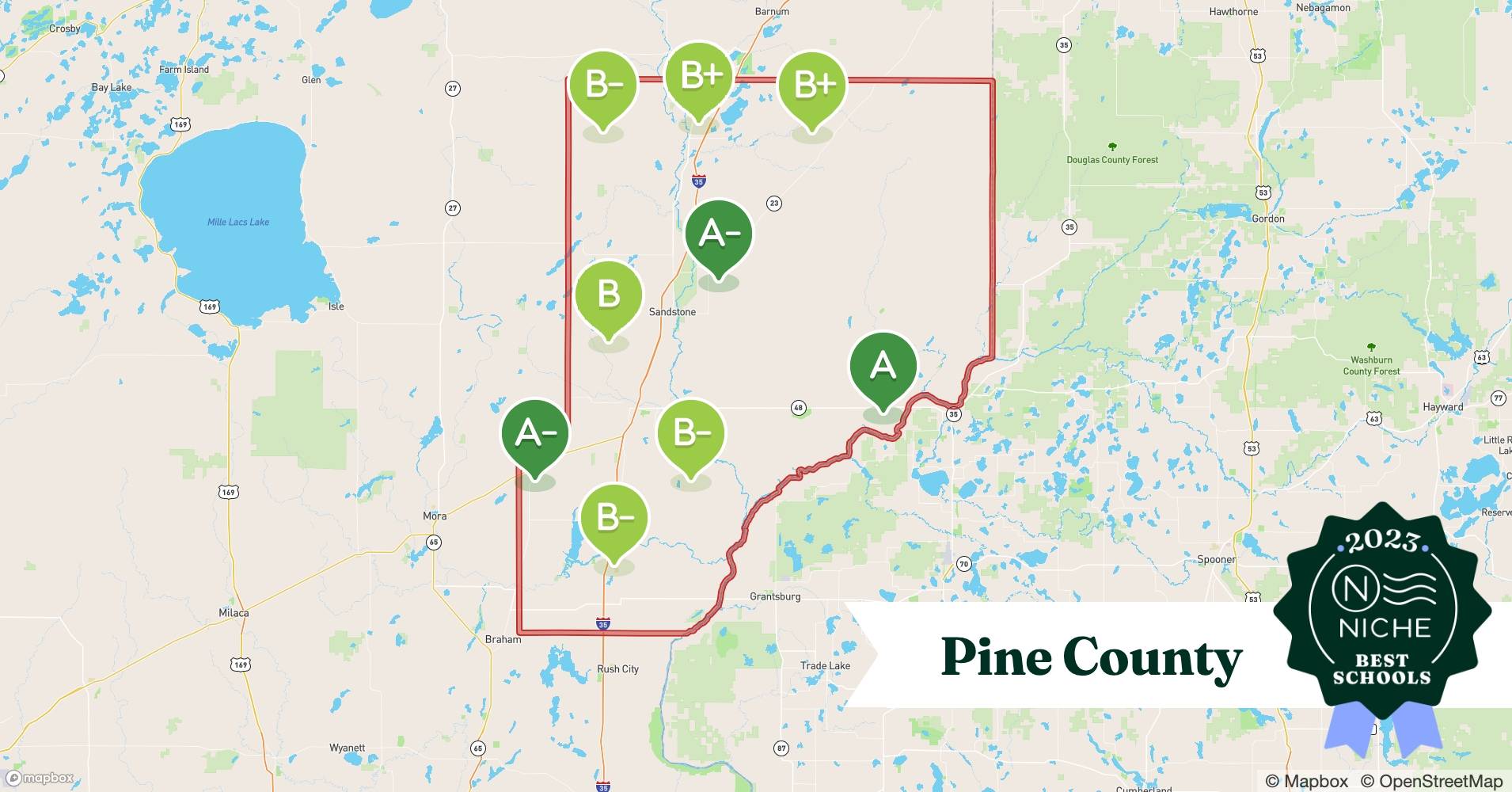 School Districts in Pine County, MN - Niche