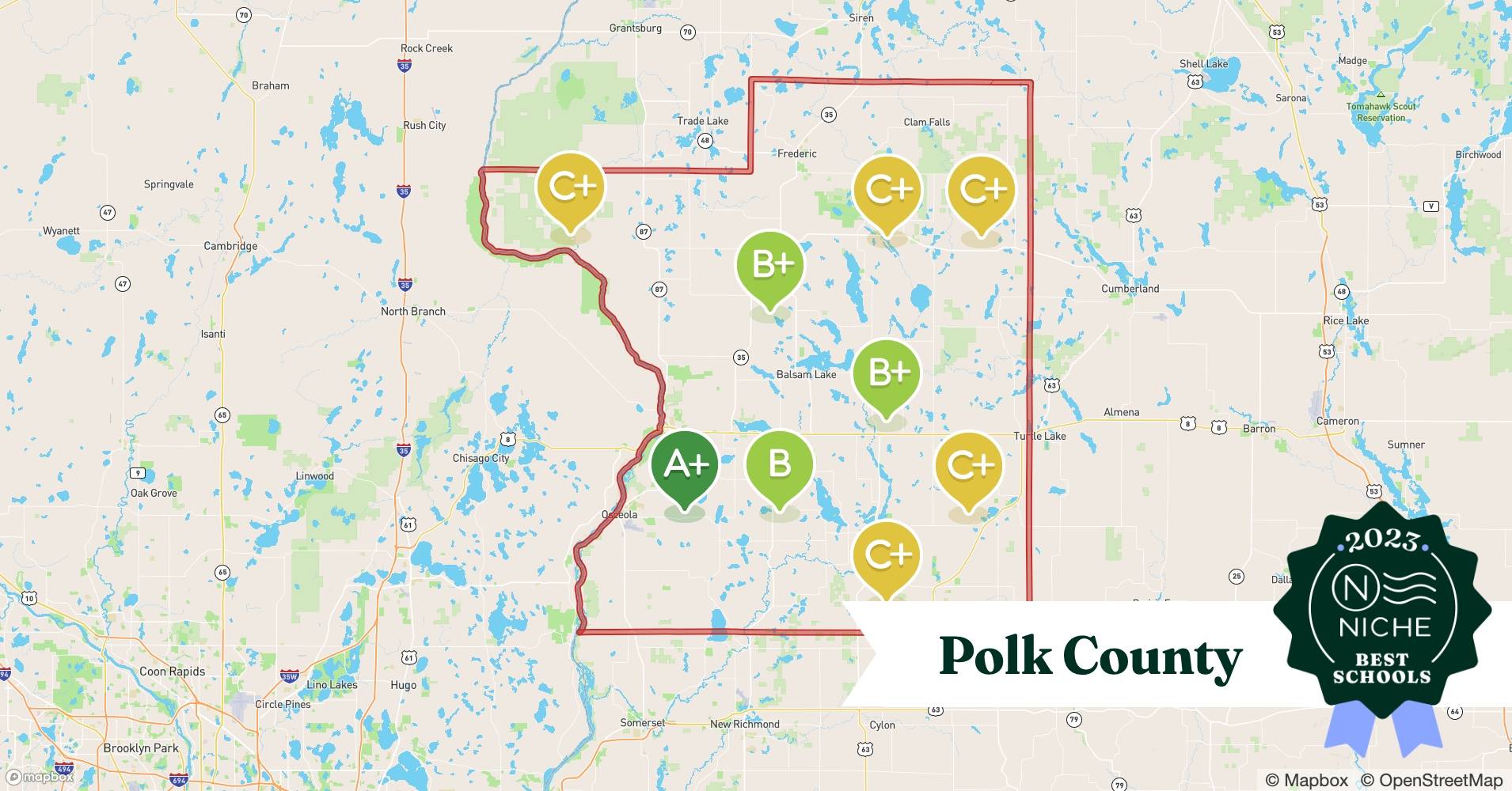 School Districts in Polk County, WI - Niche