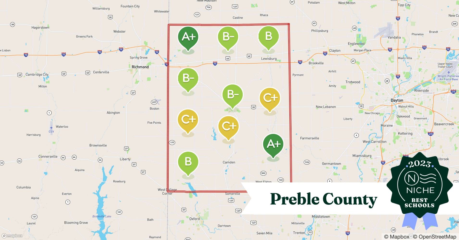 School Districts in Preble County, OH - Niche