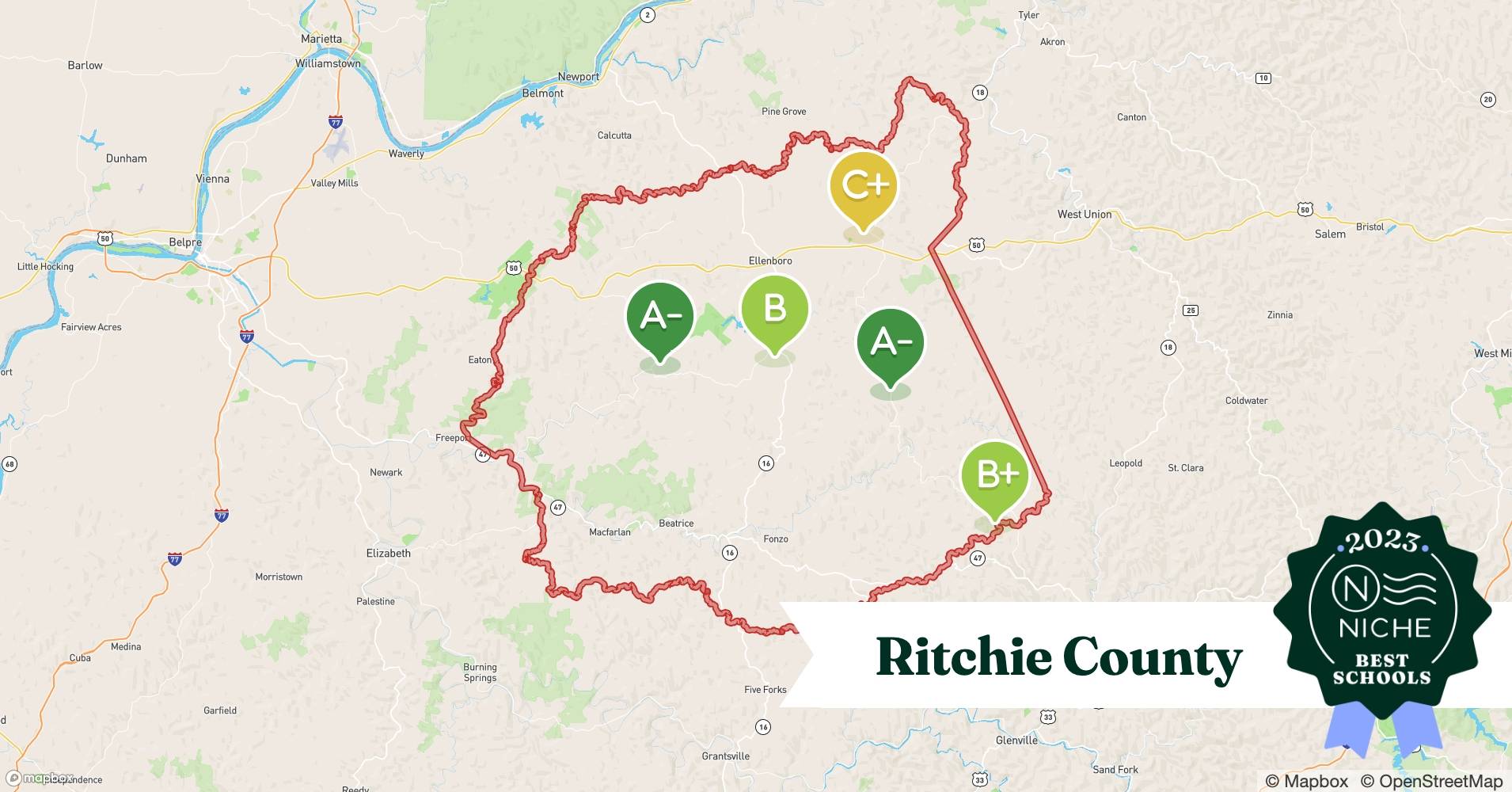 2023 Largest Schools in Ritchie County, WV - Niche