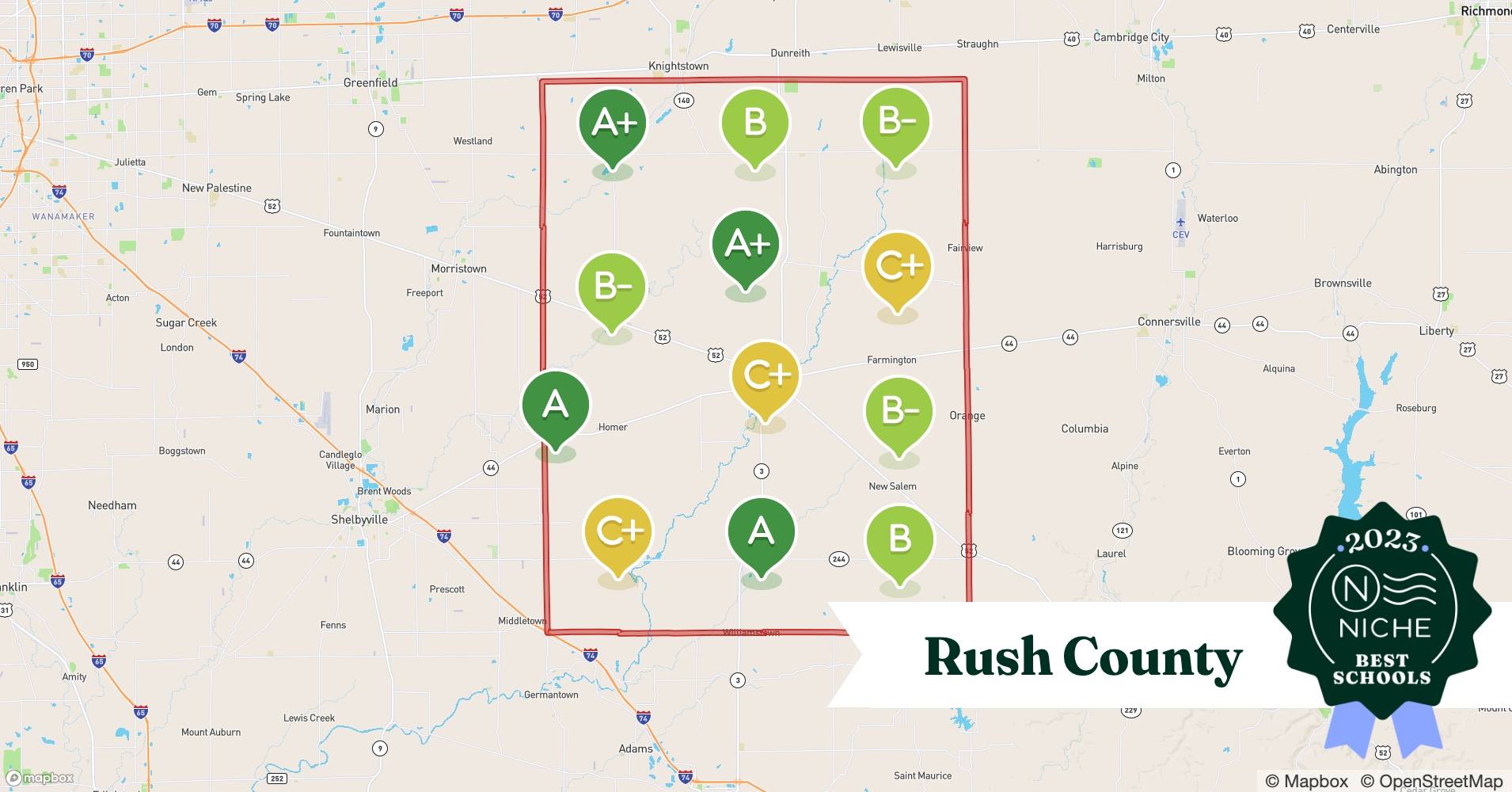 K-12 Schools in Rush County, IN - Niche