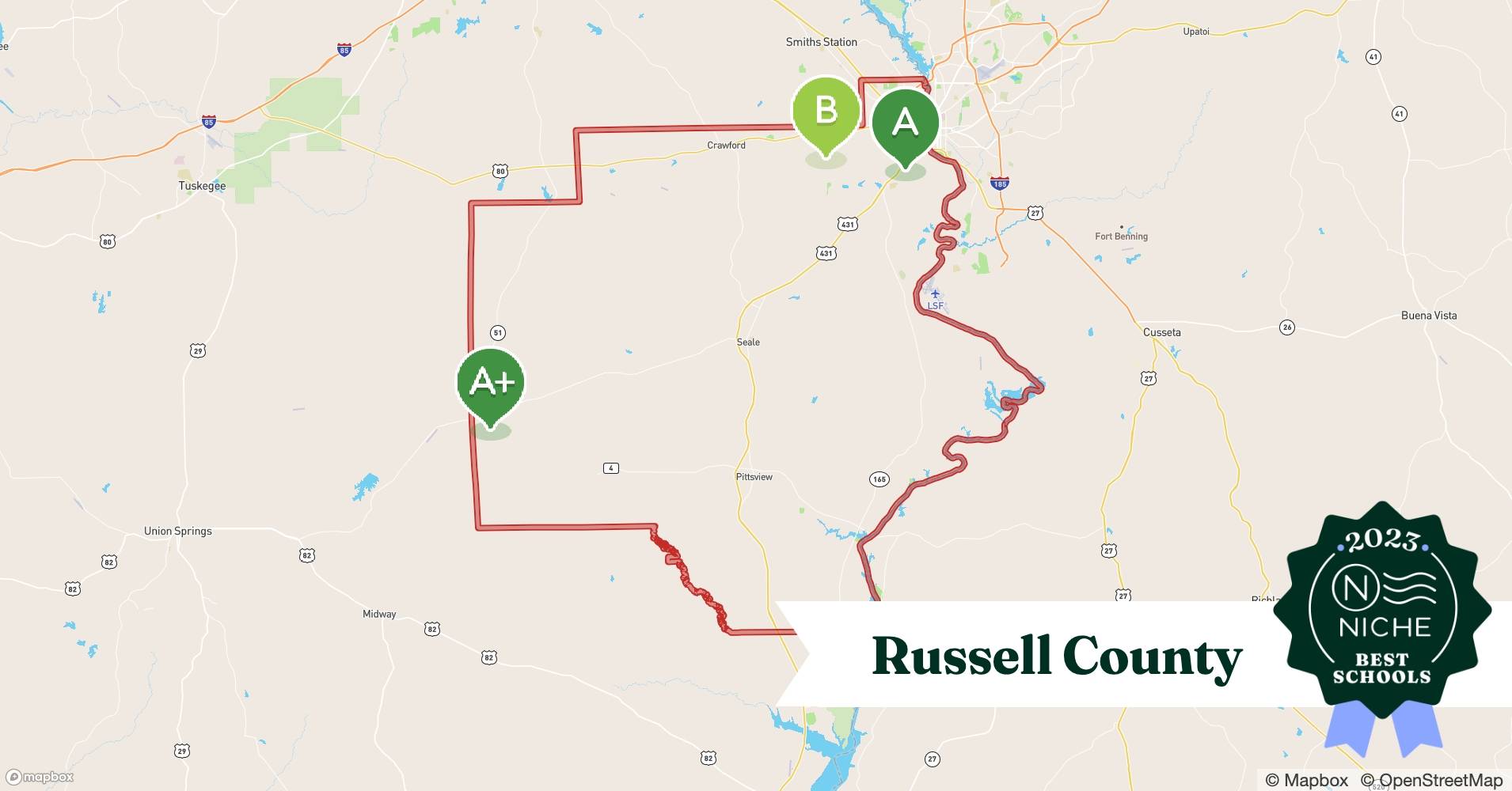 School Districts in Russell County, AL - Niche