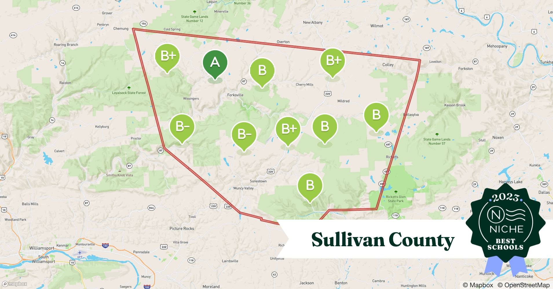 School Districts in Sullivan County, PA - Niche
