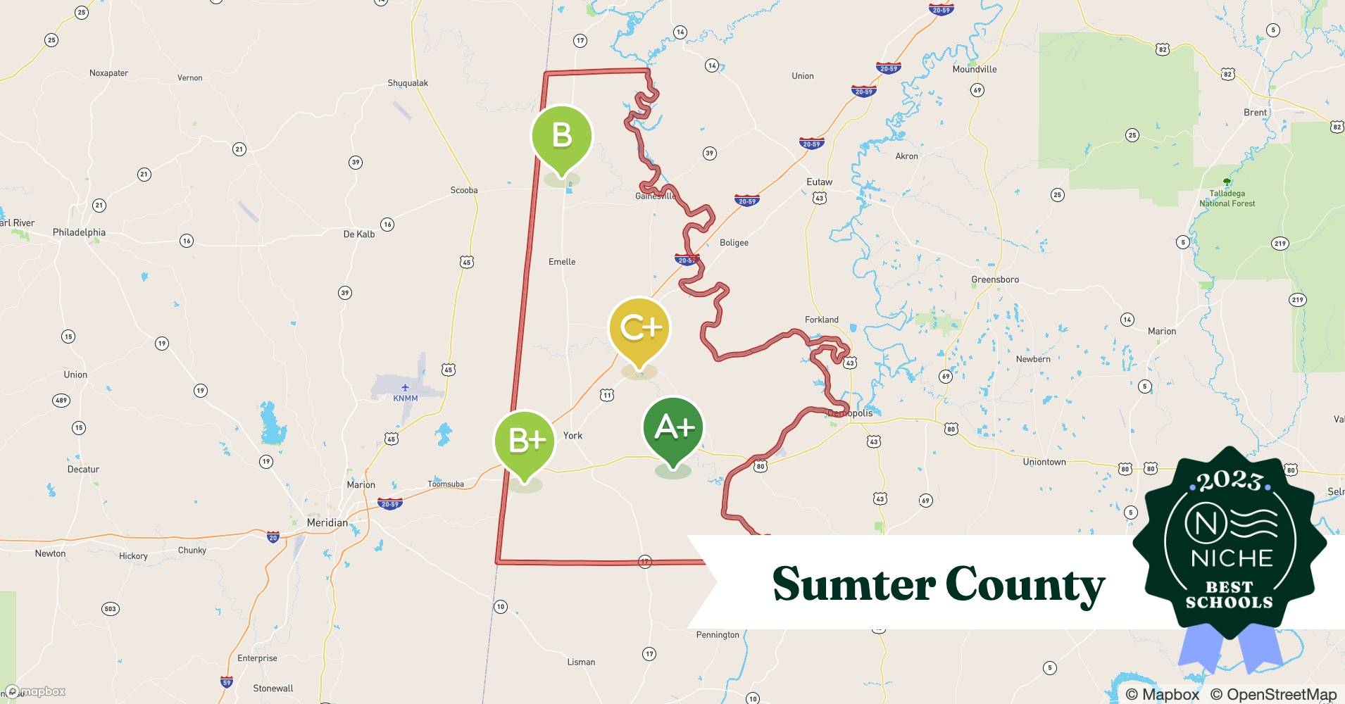 School Districts in Sumter County, AL - Niche