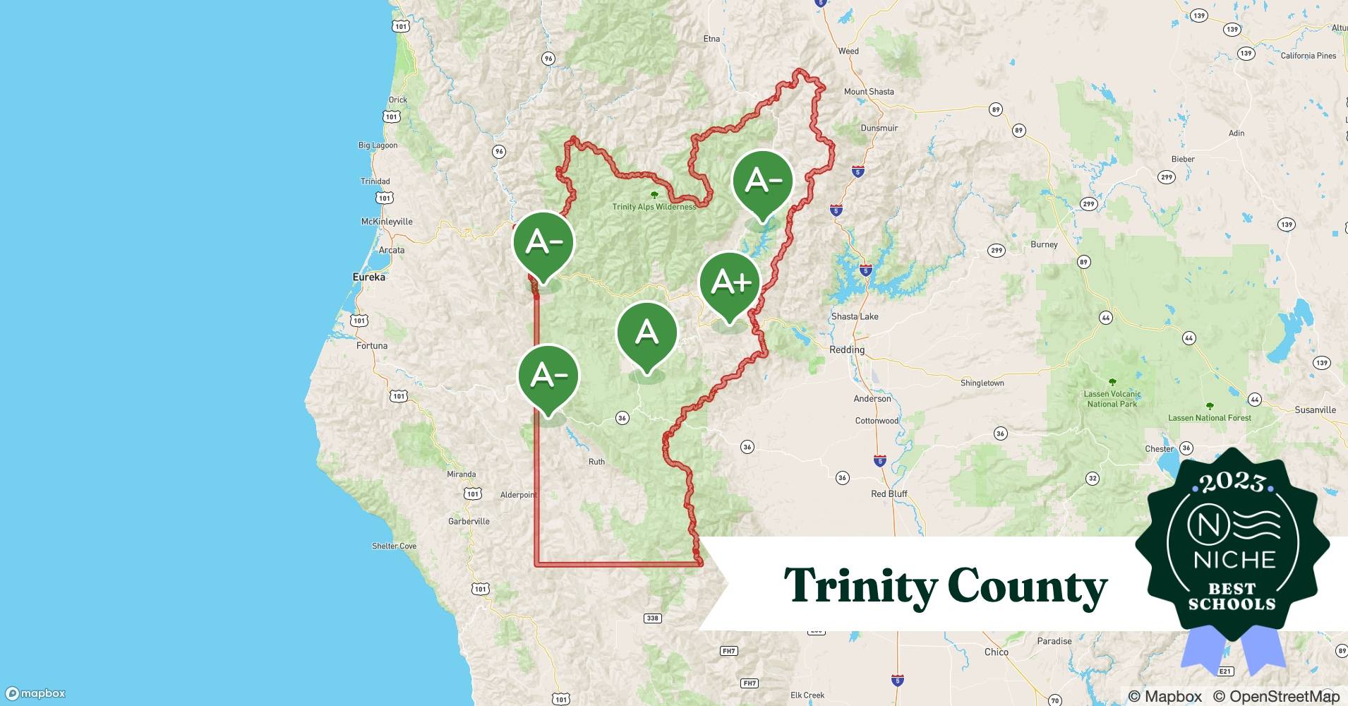 School Districts in Trinity County, CA - Niche