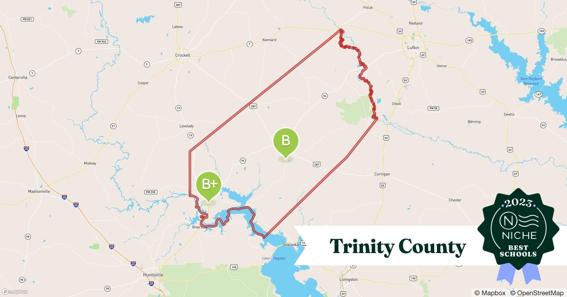 School Districts in Trinity County, TX - Niche
