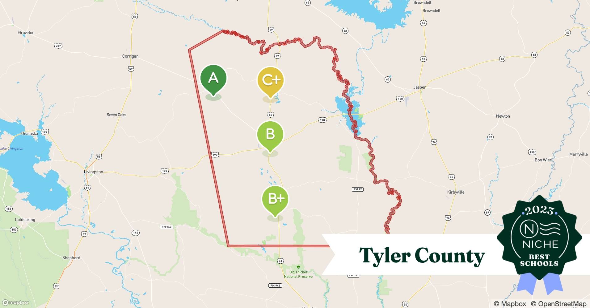 School Districts in Tyler County, TX - Niche