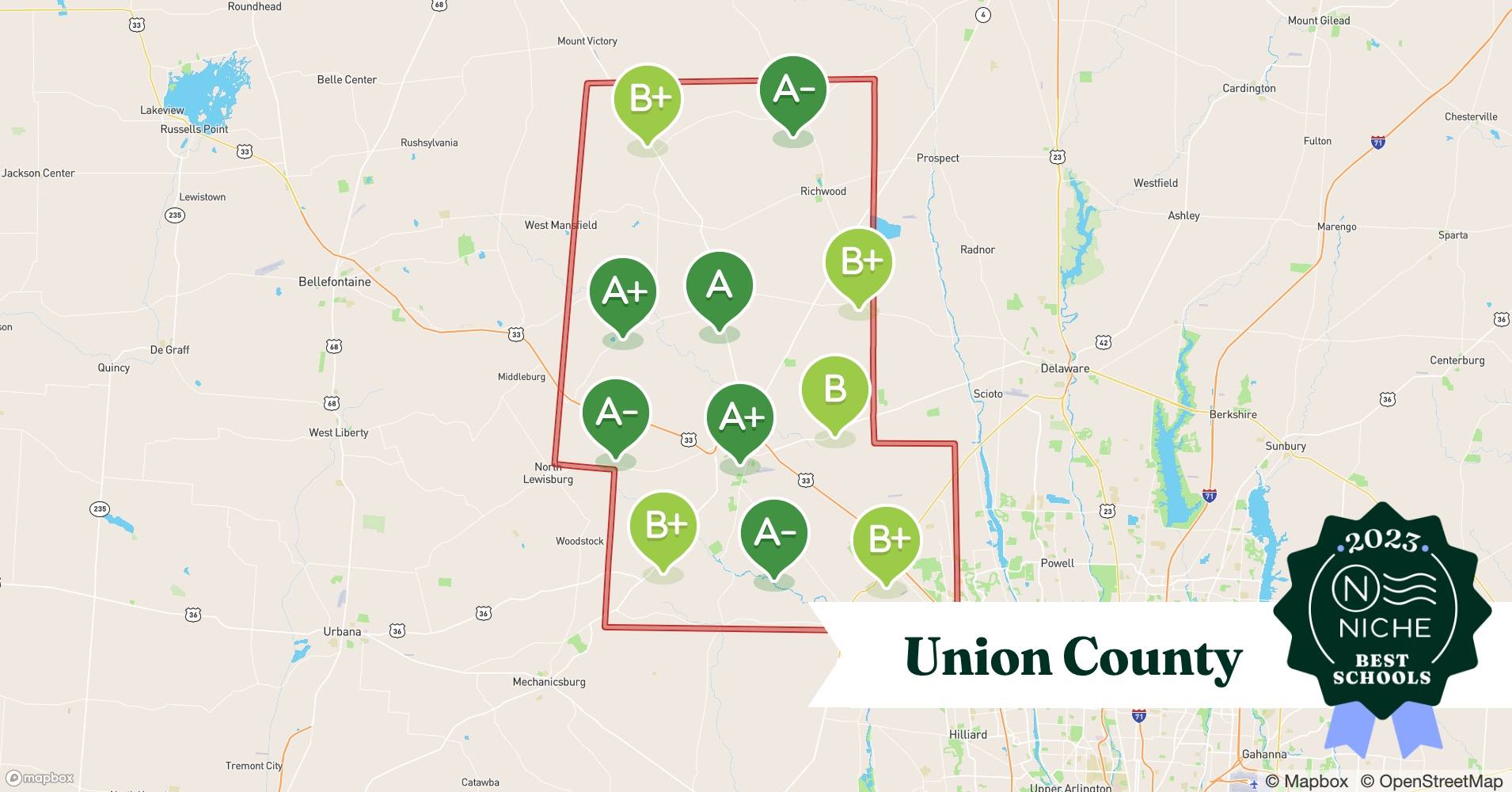 School Districts in Union County, OH - Niche