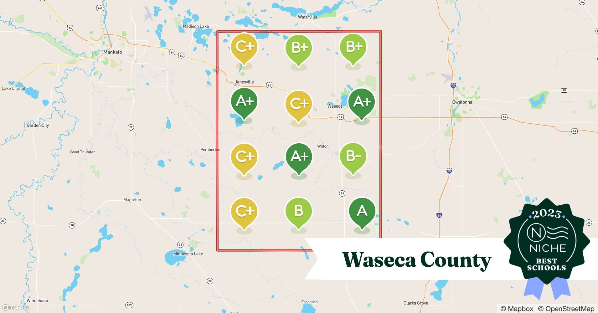 School Districts in Waseca County, MN - Niche