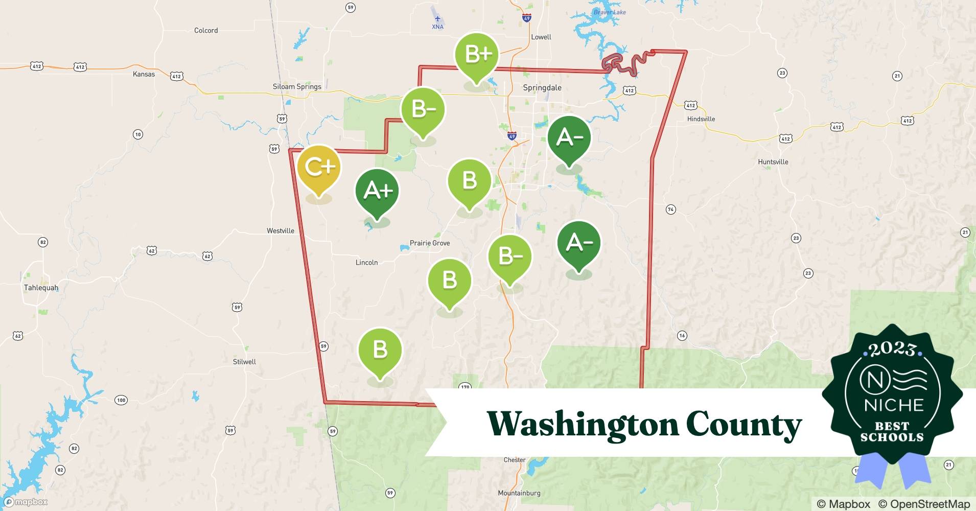 School Districts in Washington County, AR - Niche