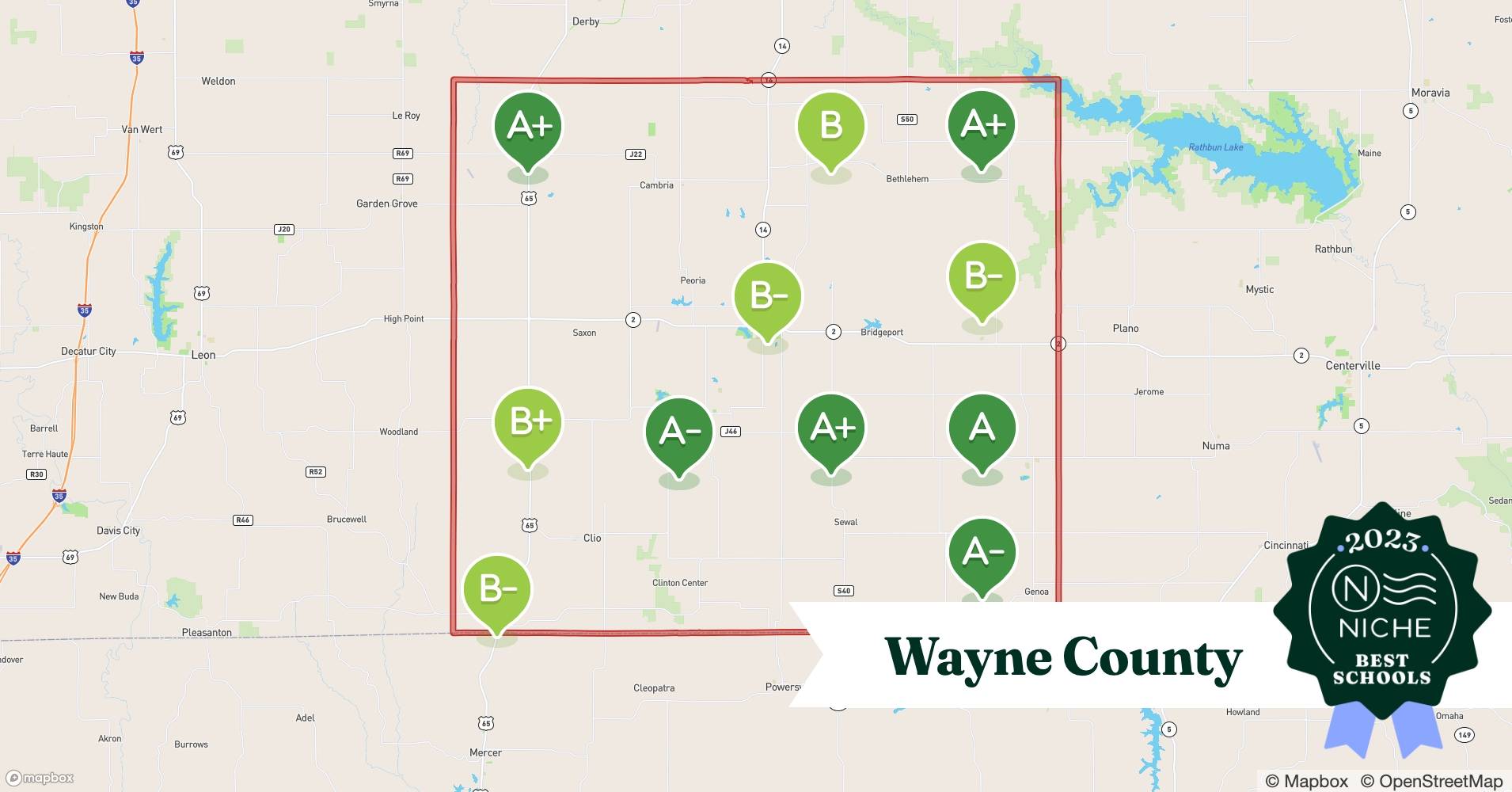 School Districts in Wayne County, IA - Niche