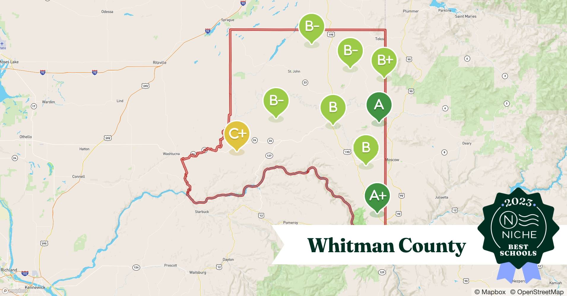 K-12 Schools in Whitman County, WA - Niche