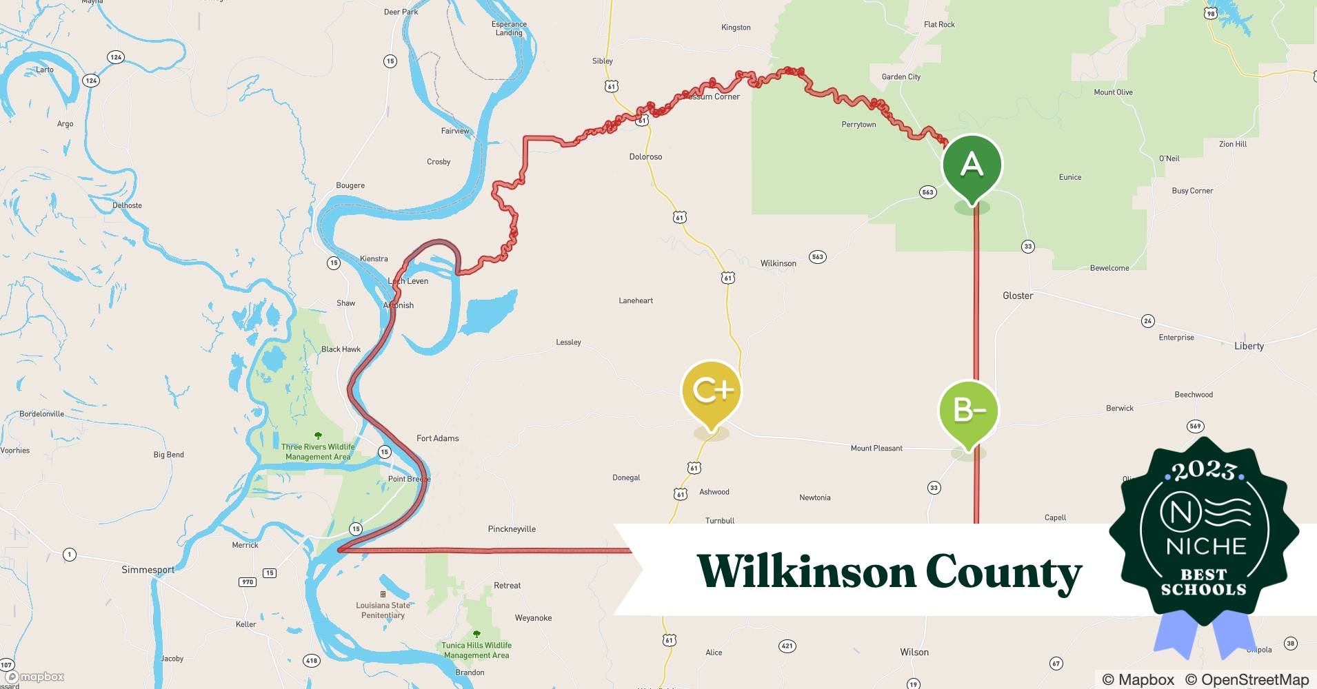 School Districts in Wilkinson County, MS - Niche