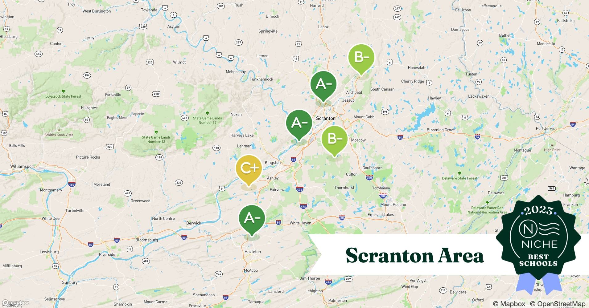 2023 Best School Districts in the Scranton Area - Niche
