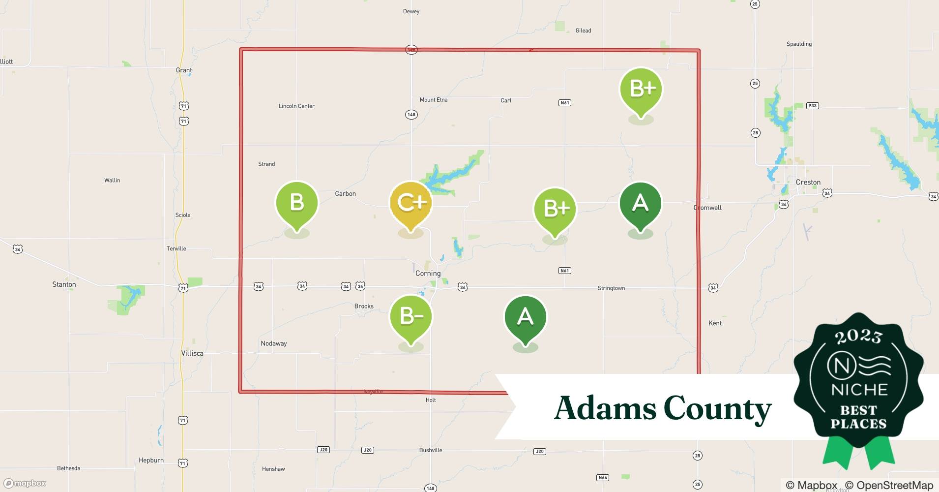 2023 Best Places to Live in Adams County, IA - Niche