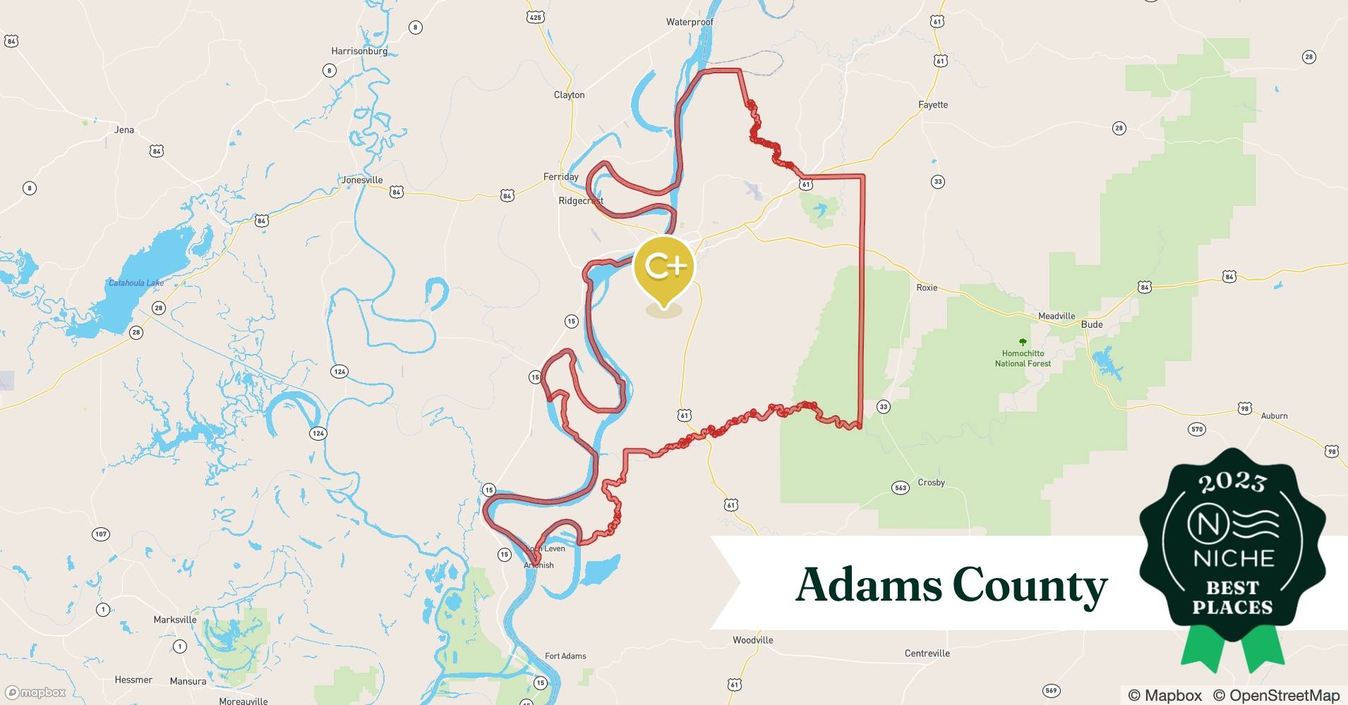 2023 Best Places to Live in Adams County, MS - Niche
